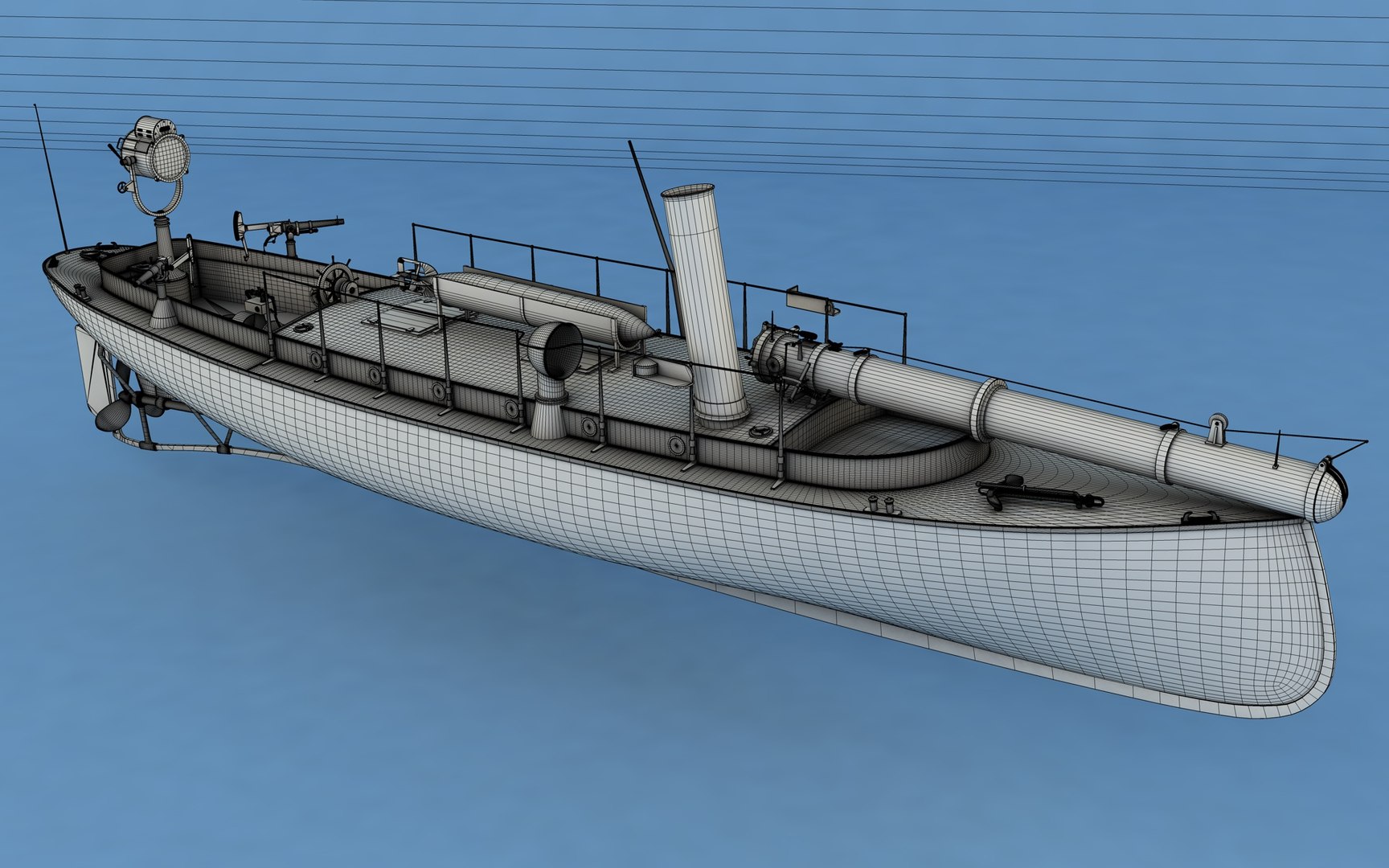 Boat Torpedos 3D Model - TurboSquid 1247638