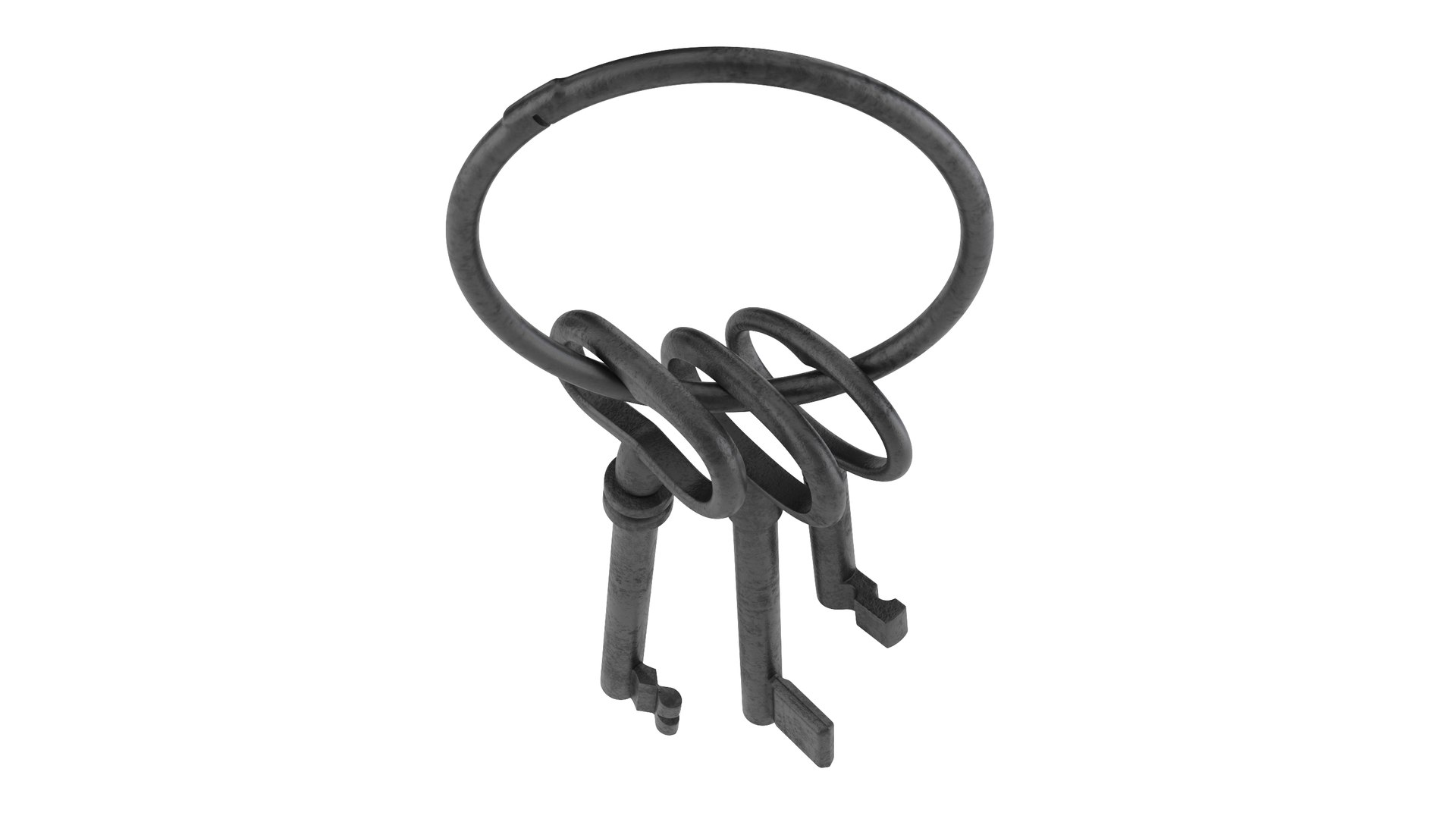 3D Keys Ring - TurboSquid 1968405