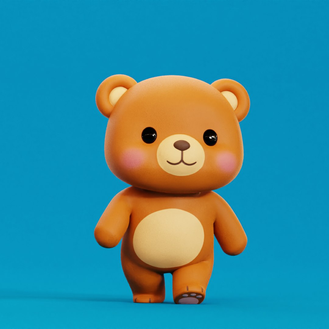 chibi teddy bear