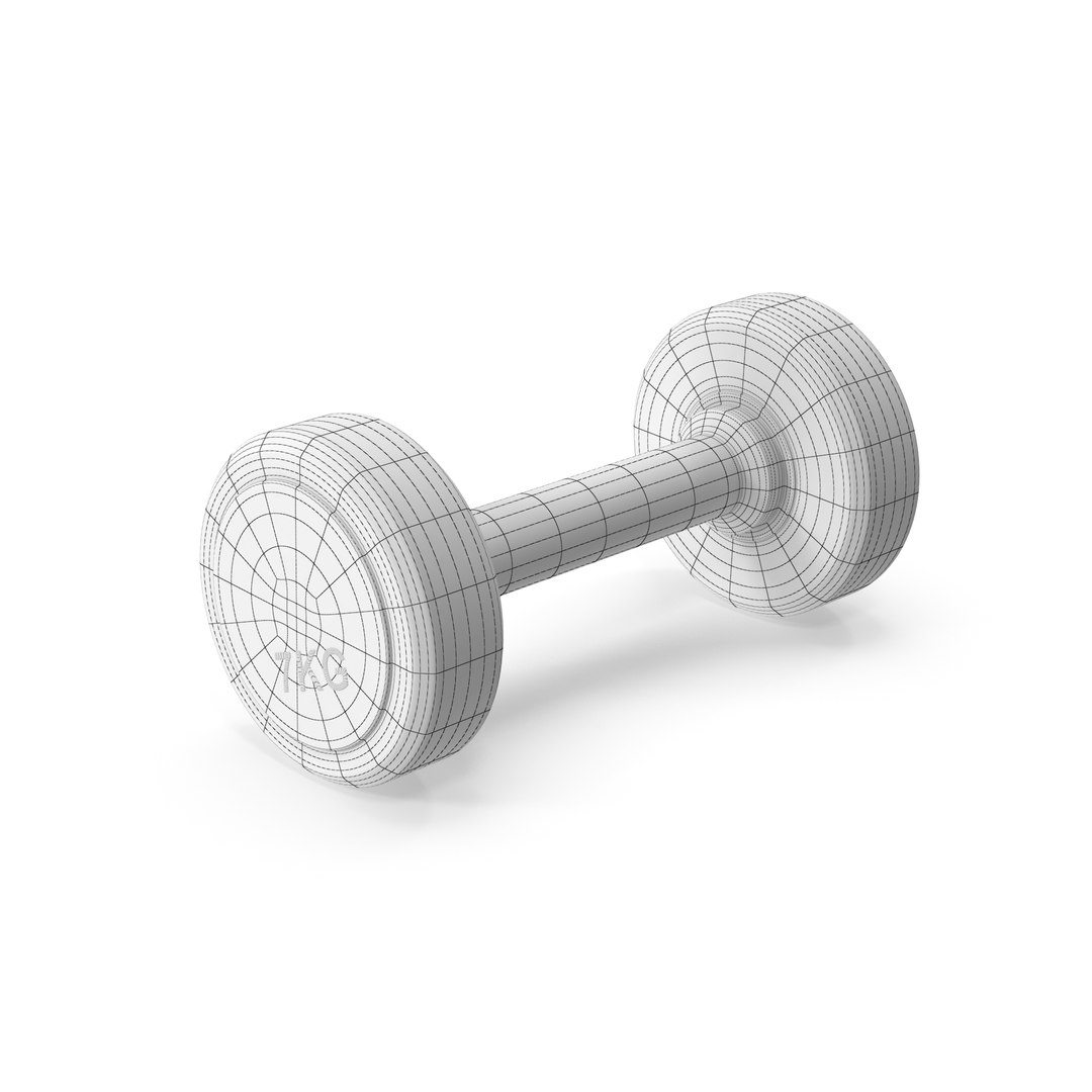 Black Dumbbell Model - TurboSquid 2105852