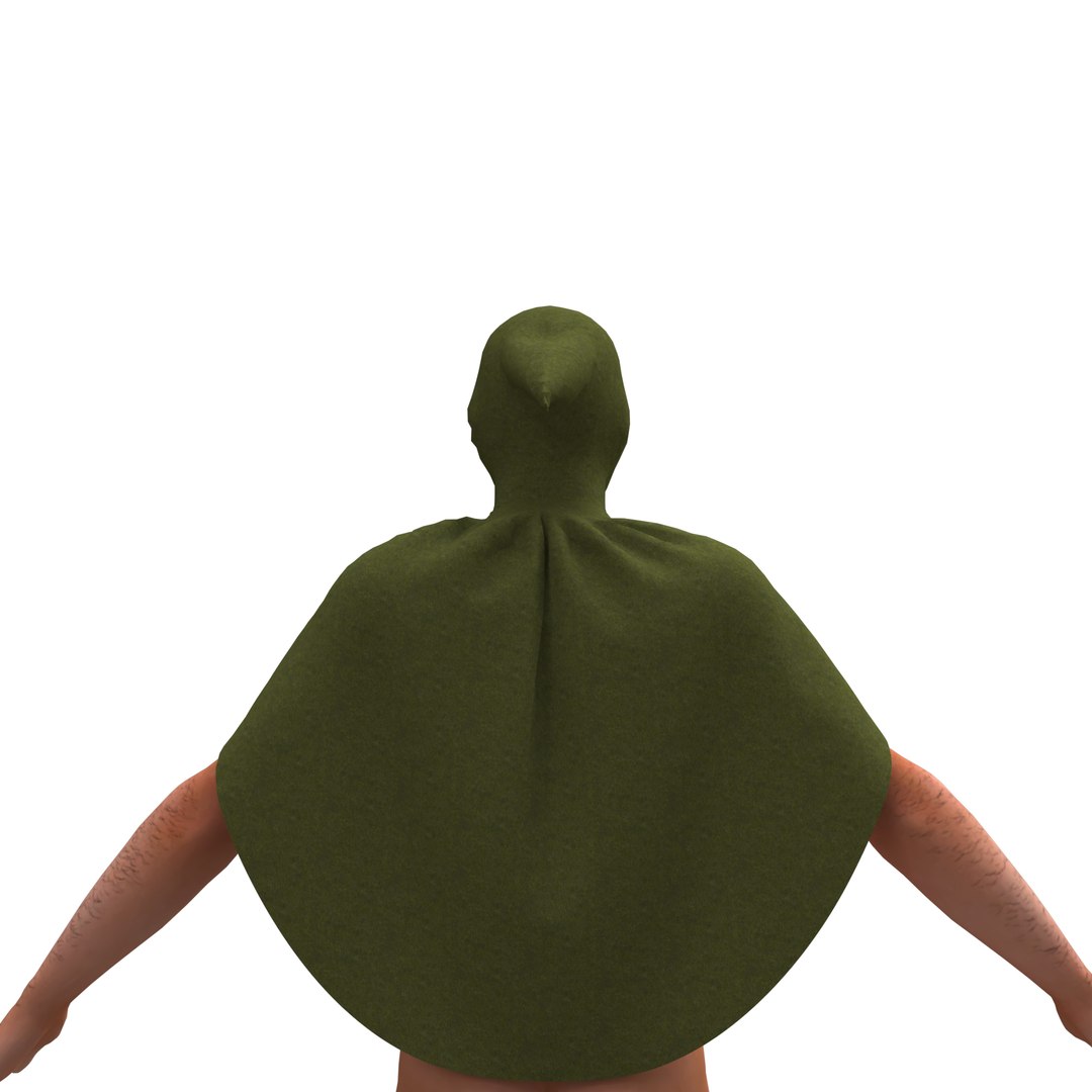 Cape 3D Model - TurboSquid 1616702