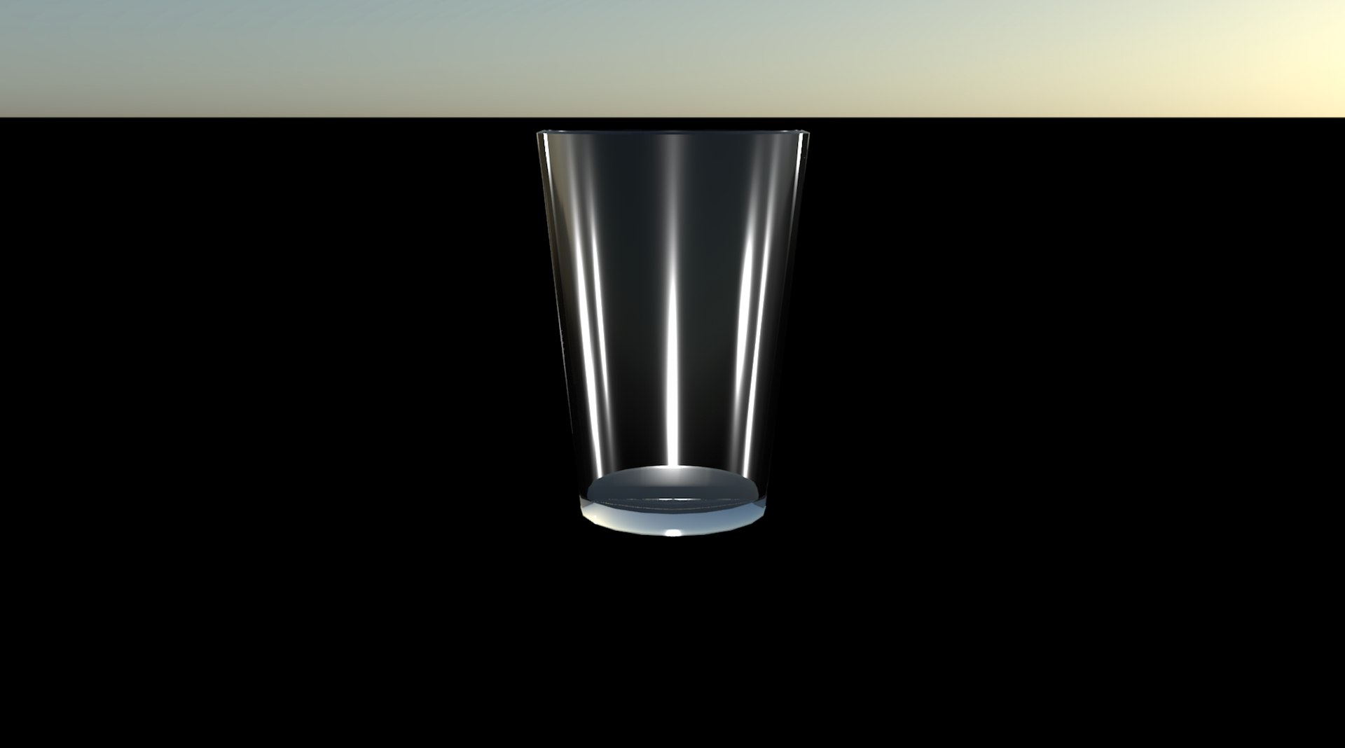 3D transparent glass cup model - TurboSquid 1505326