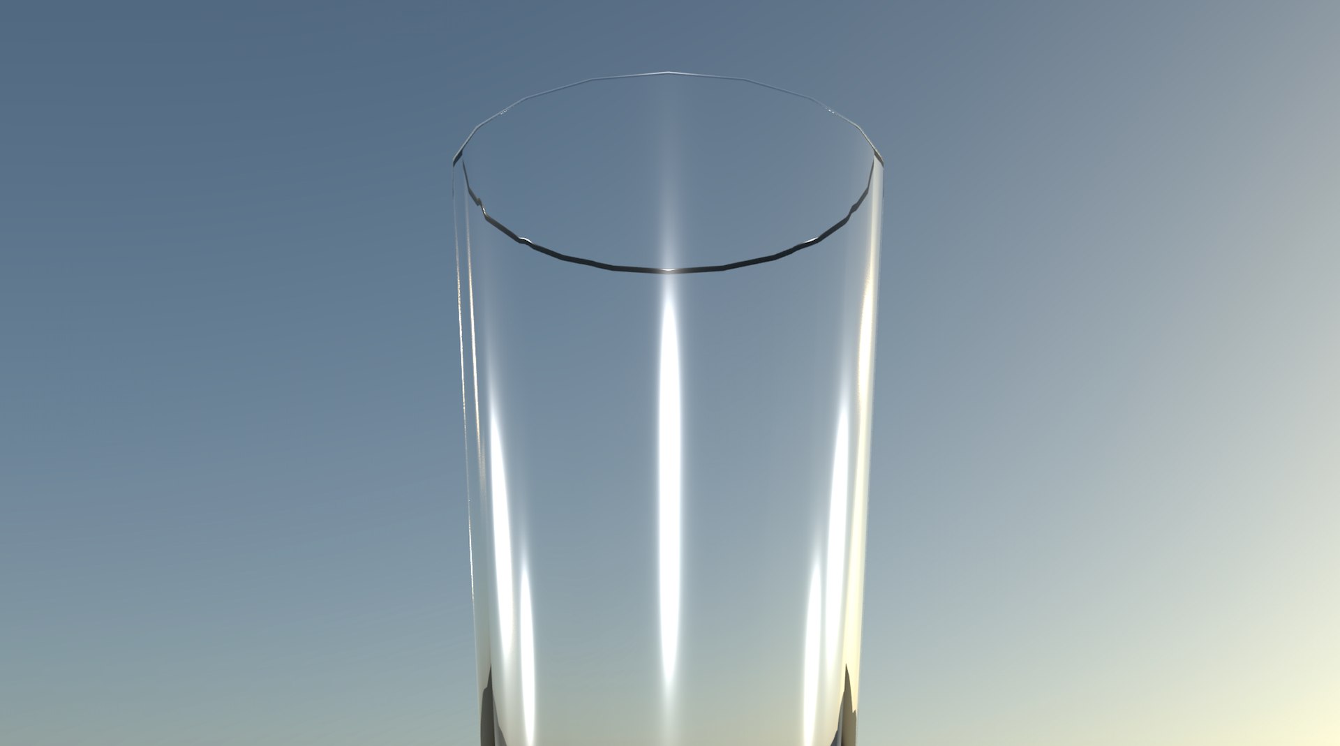 3D transparent glass cup model - TurboSquid 1505326