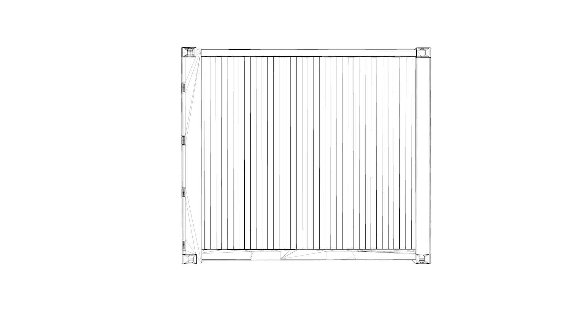 Standart 10ft Container Rigged model - TurboSquid 2163982