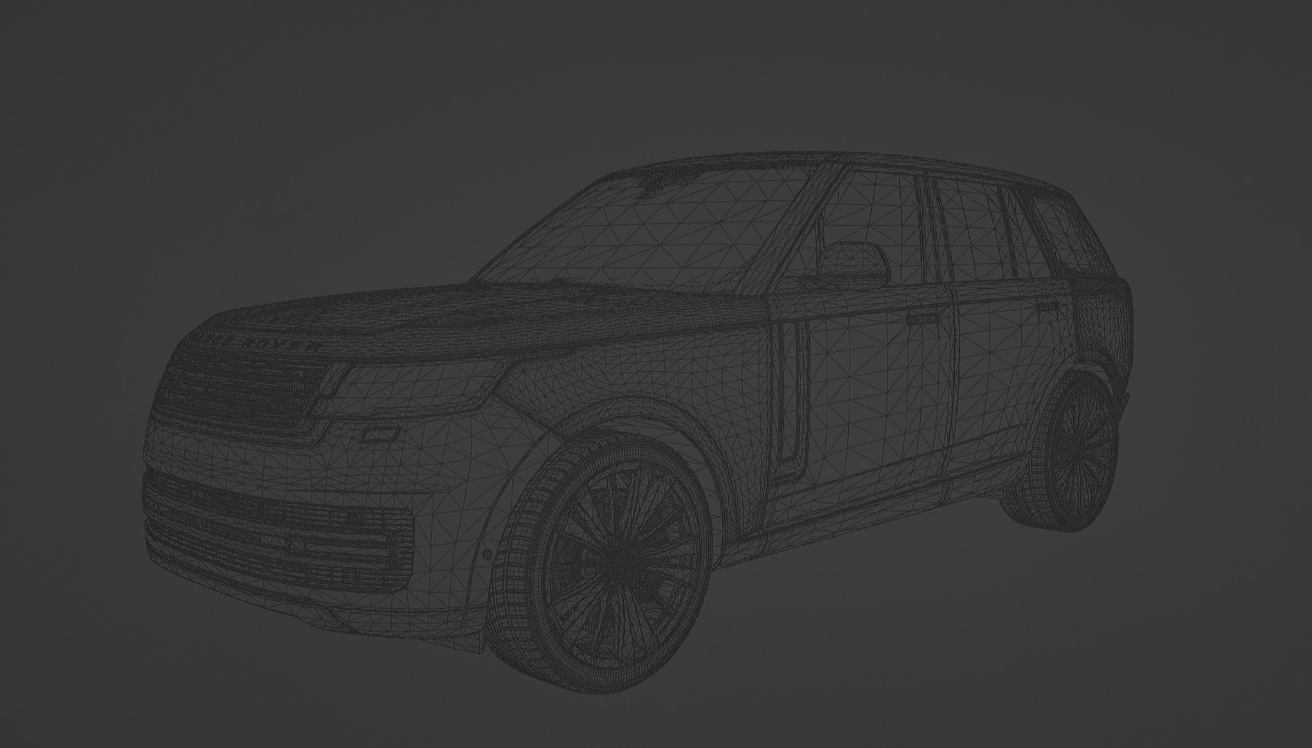 3D Range Rover - TurboSquid 1998933