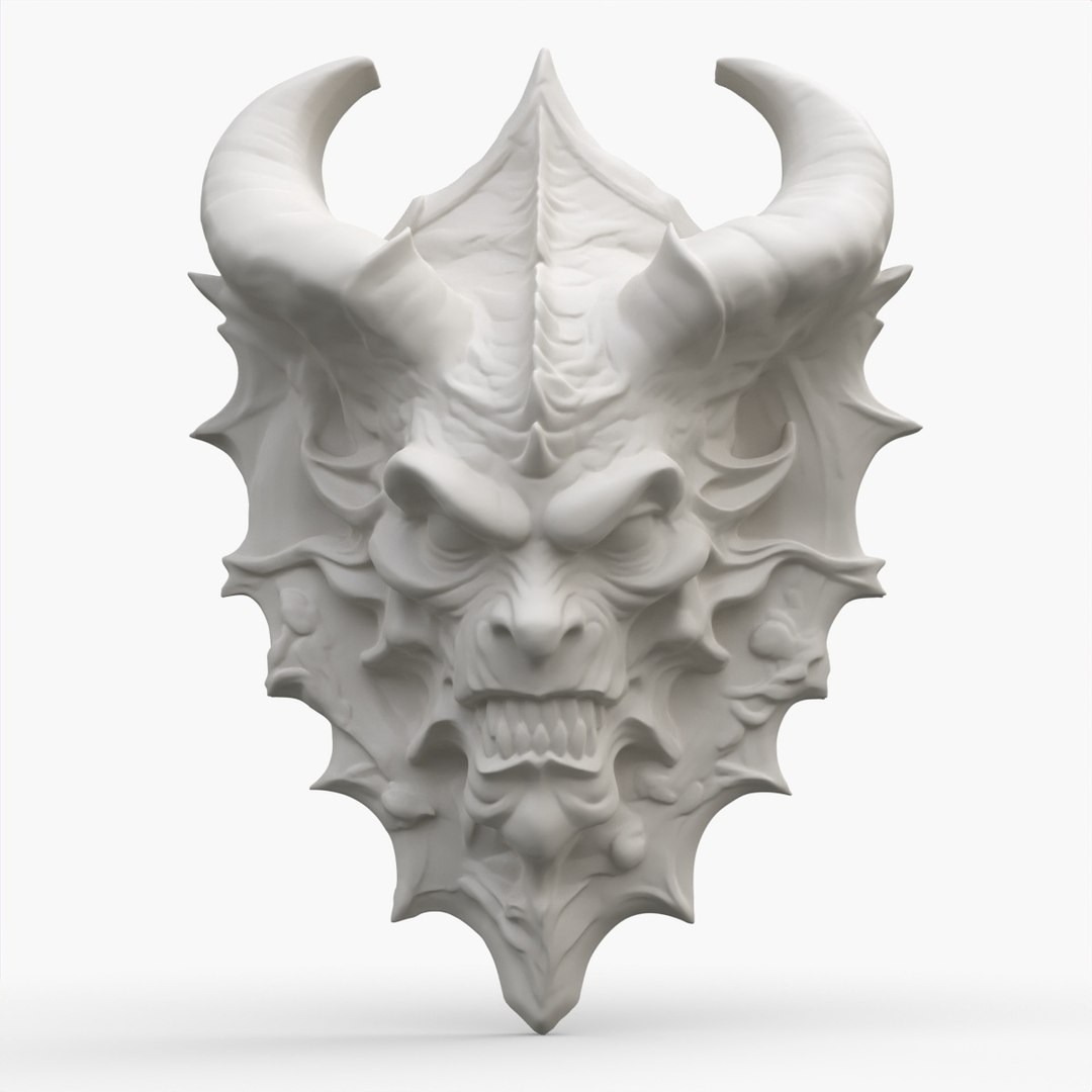 Gargoyle Head 2 3D Model - TurboSquid 2216768
