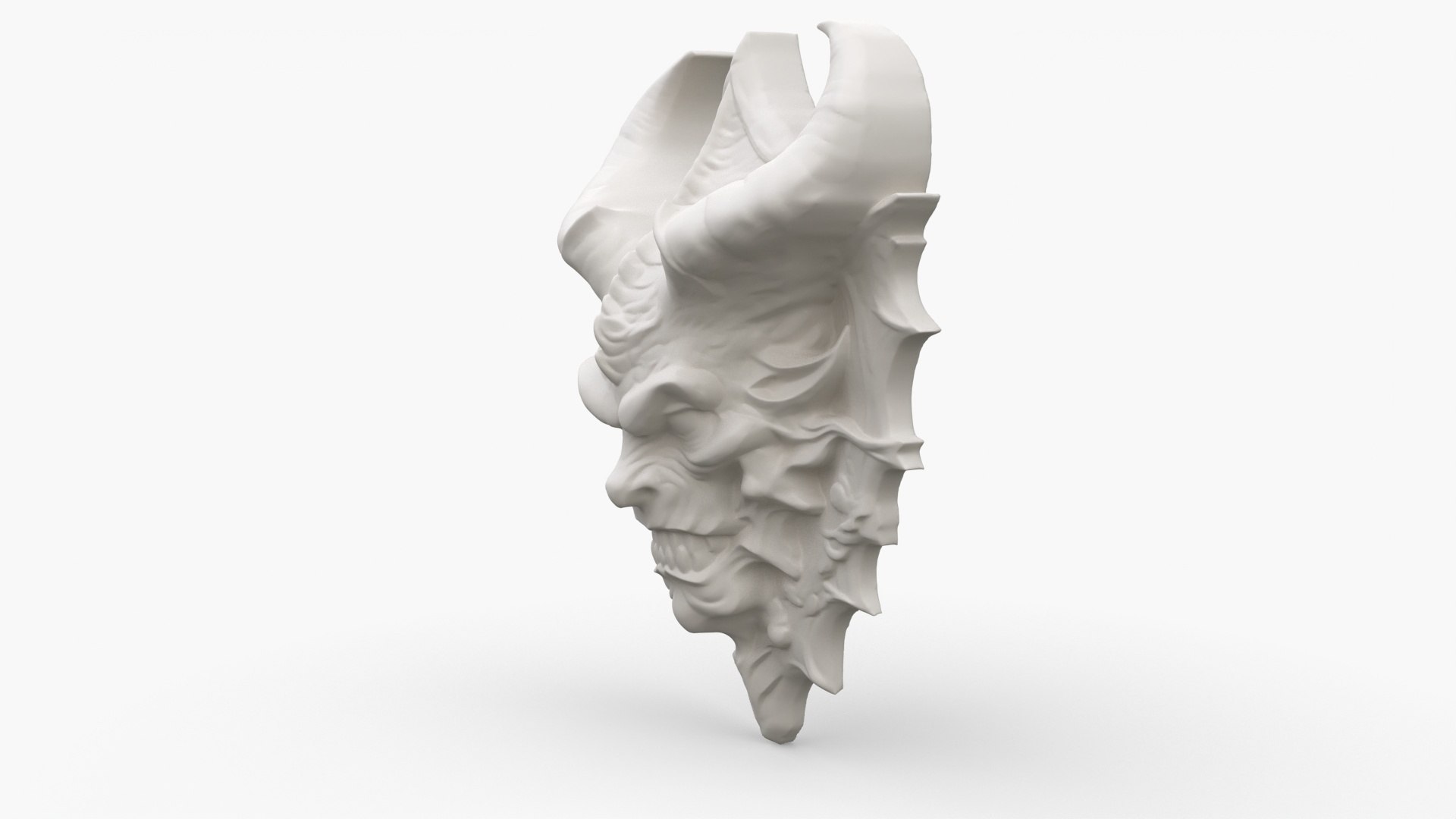 Gargoyle Head 2 3D Model - TurboSquid 2216768