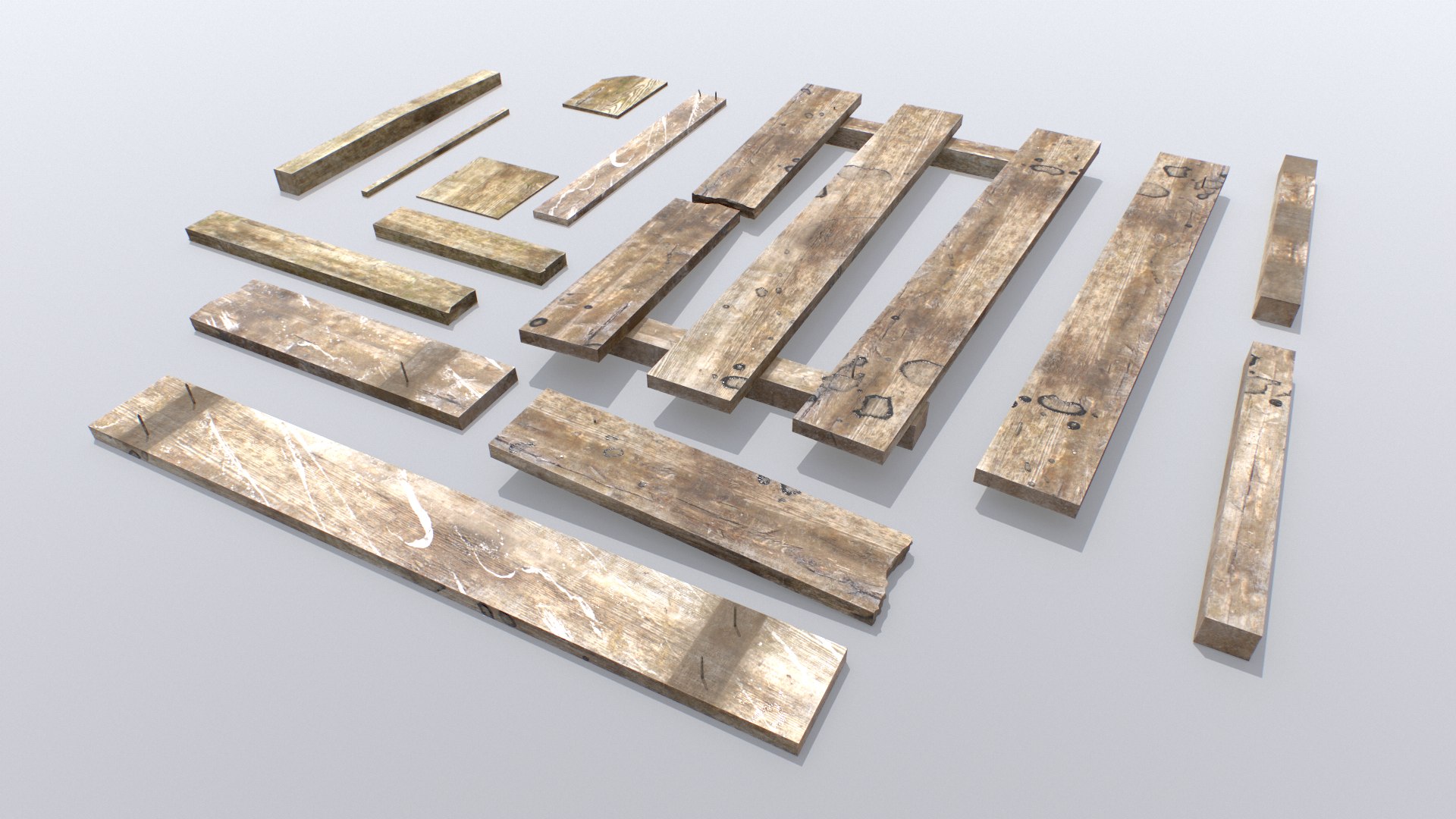 Wood Junk 3D - TurboSquid 1977564