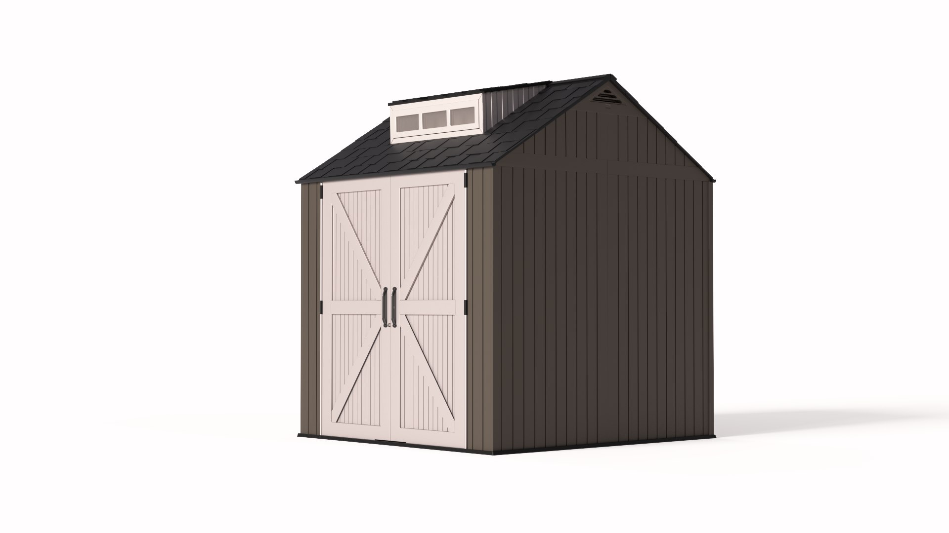 Sheds Outdoor Storage Sheds Accessories Garden Exterior 3D Model ...