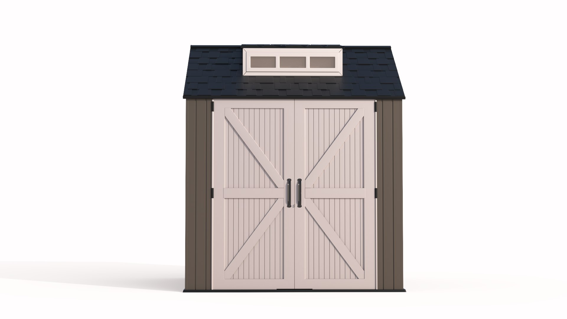Sheds Outdoor Storage Sheds Accessories Garden Exterior 3D Model ...