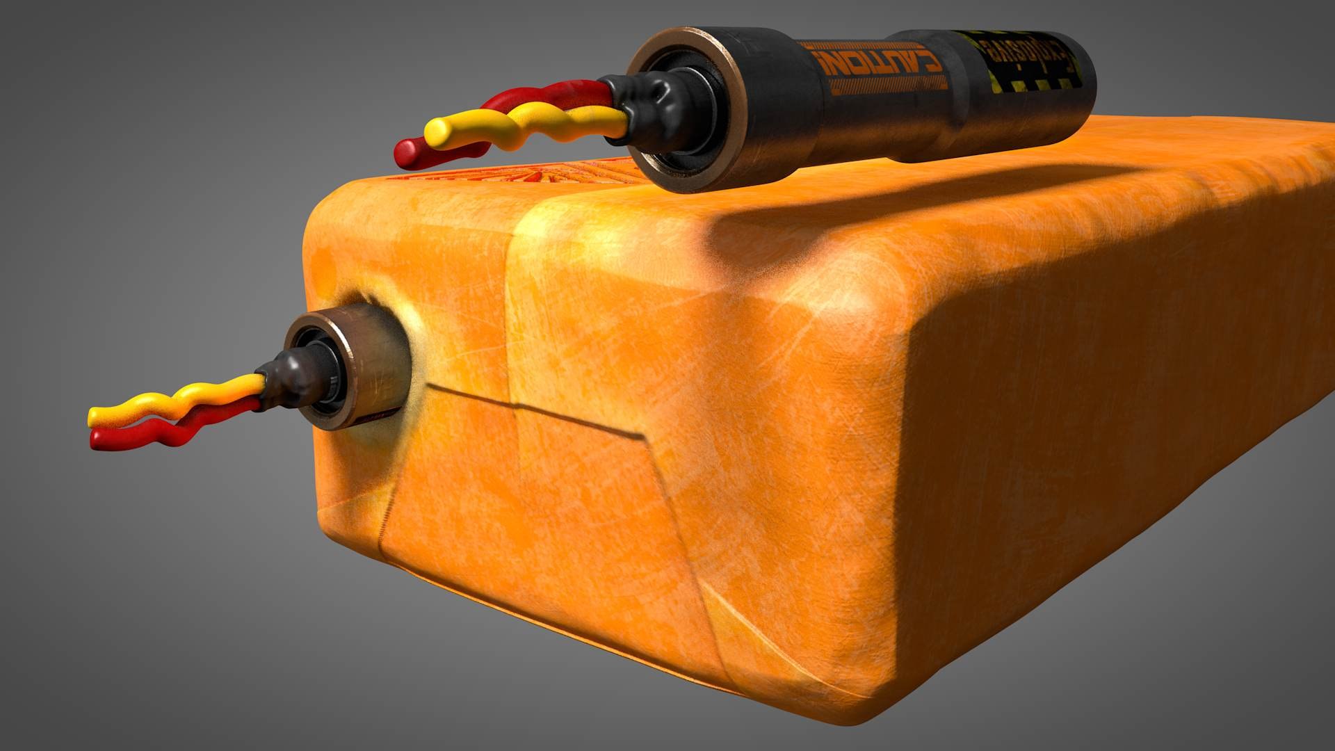 3D Initiator Cap C4 Block - TurboSquid 1642674