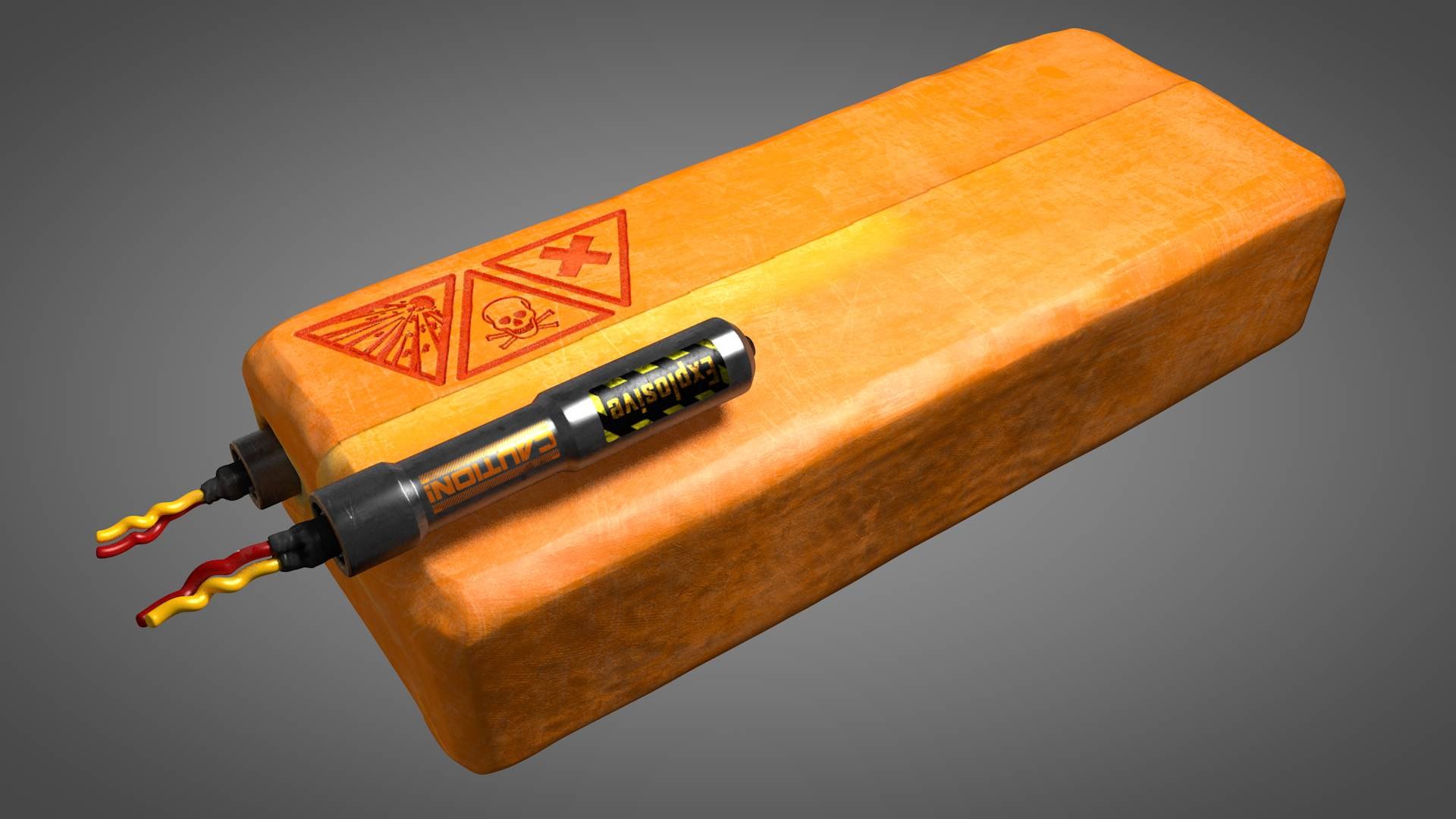 3D Initiator Cap C4 Block - TurboSquid 1642674