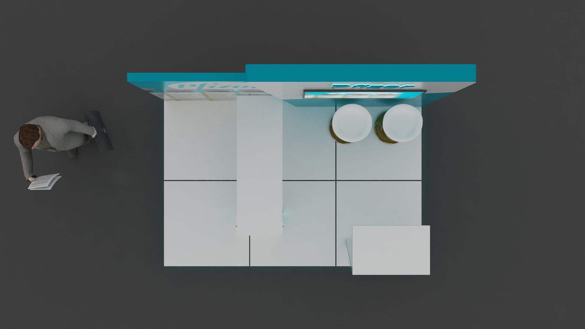 Free 3x2 Medical Booth Idea 3D - TurboSquid 2234212