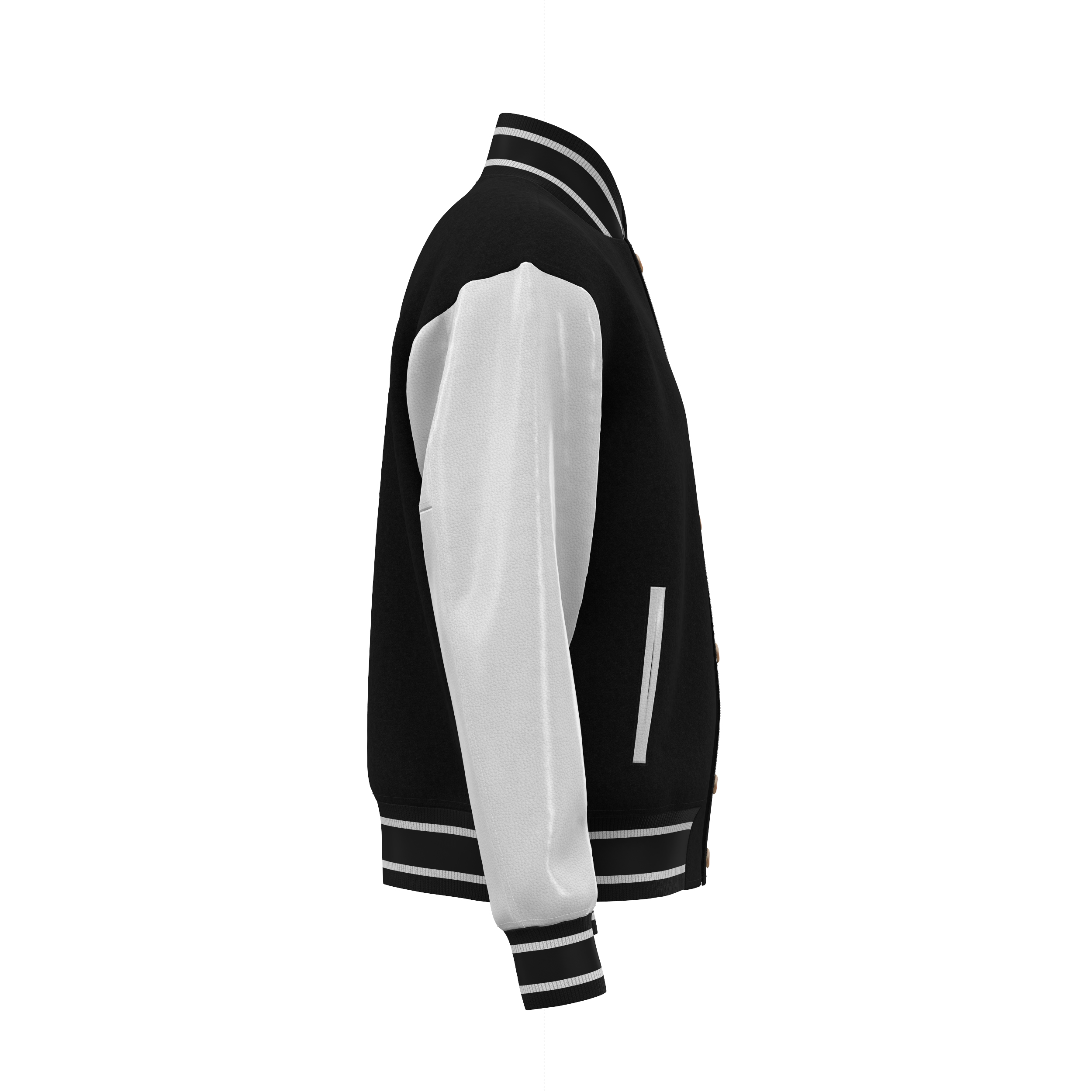 3D Varsity Jacket model - TurboSquid 1819806