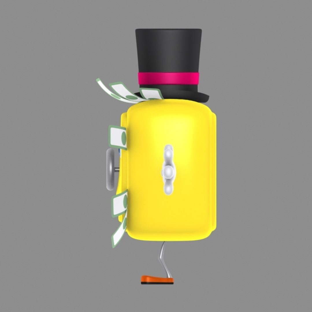 cartoon toon safe 3d model