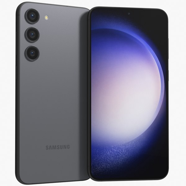 3D Samsung Galaxy S23 Plus Graphite model - TurboSquid 2022201
