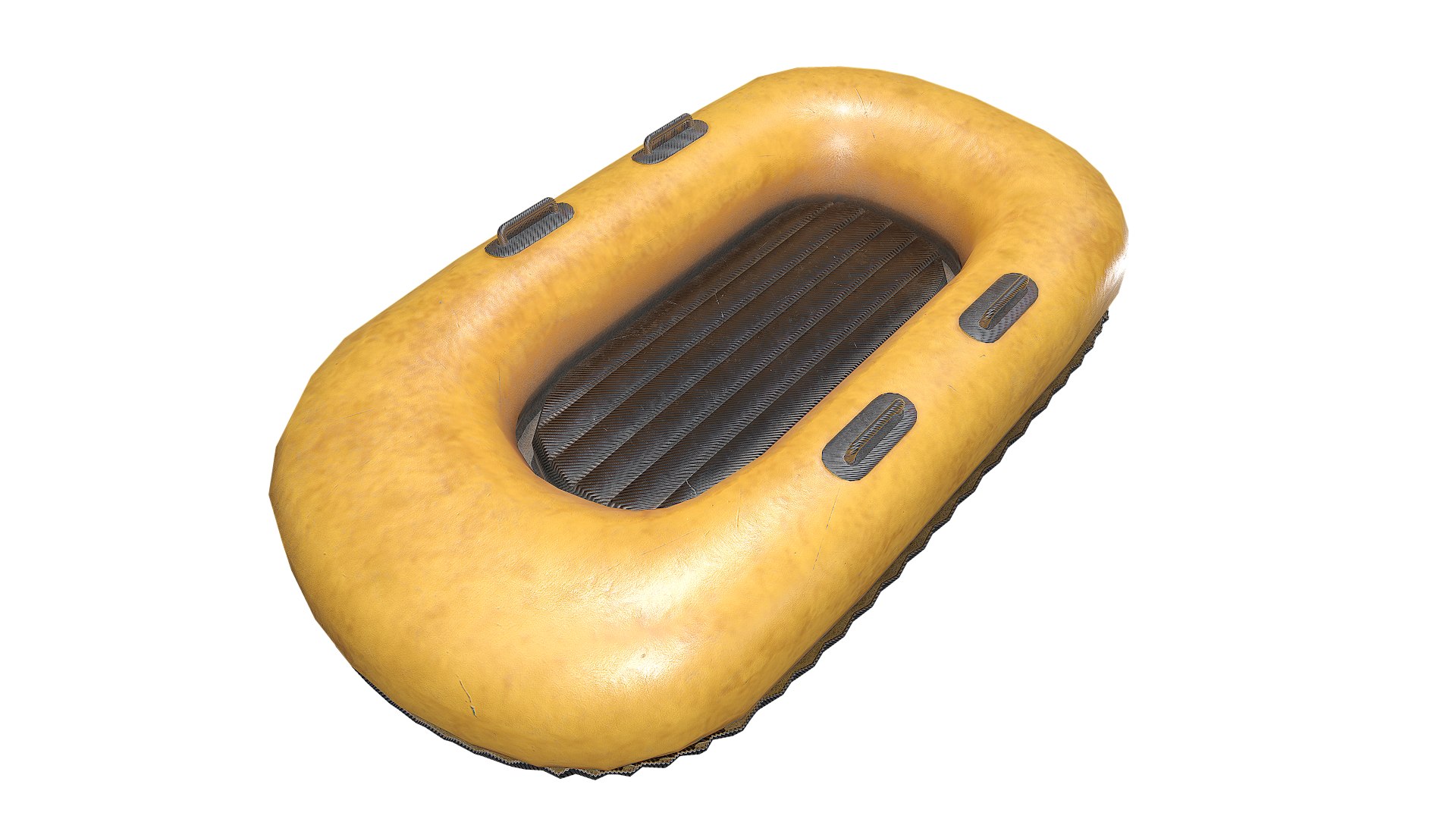 3D River Rafting Boat Pbr Model - TurboSquid 1578470