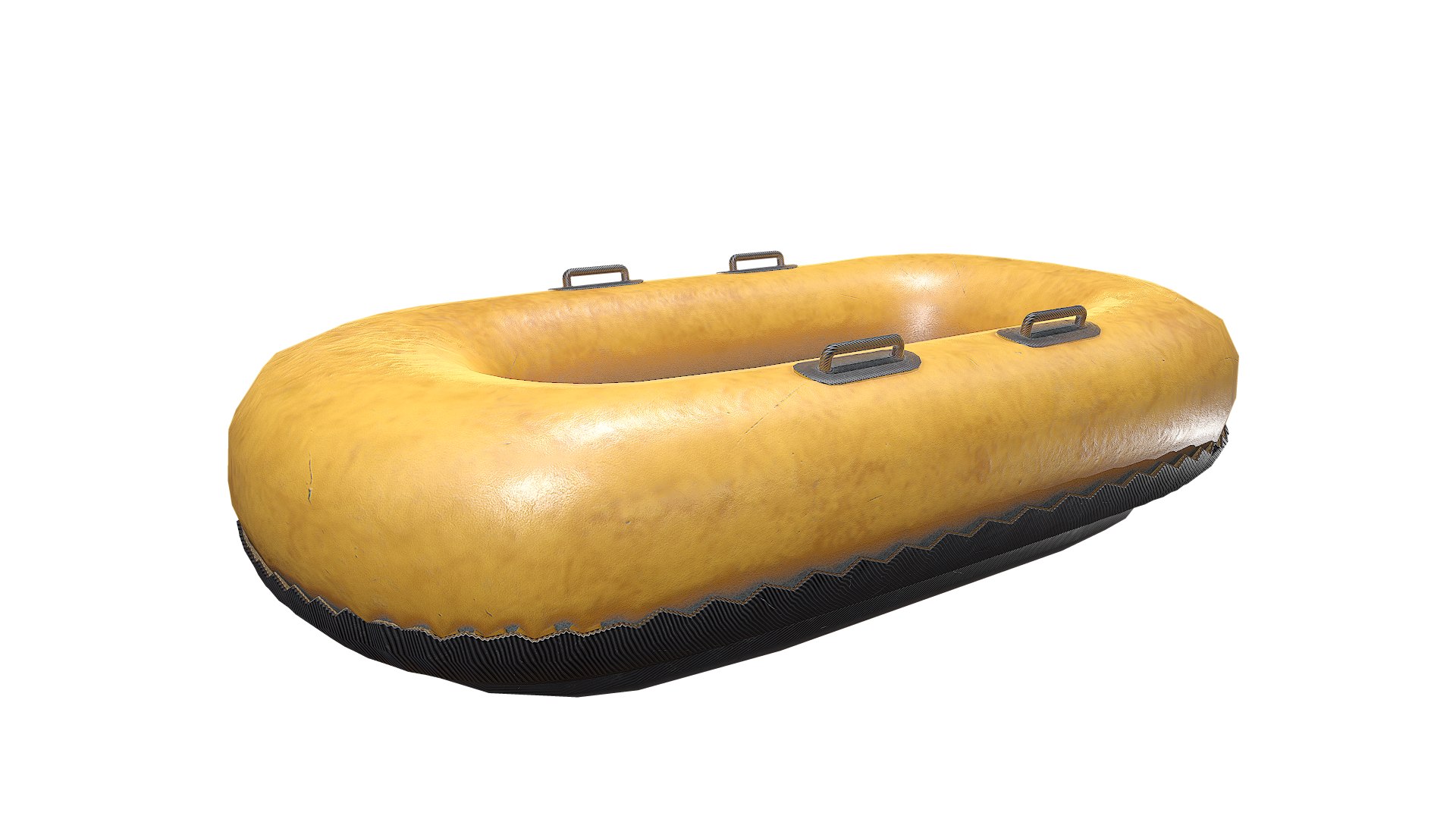 3D River Rafting Boat Pbr Model - TurboSquid 1578470