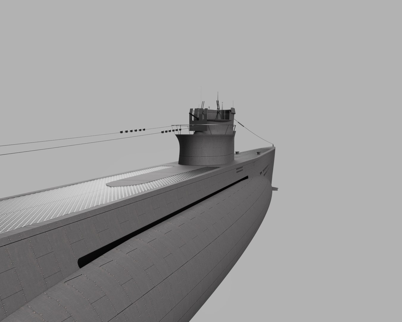 U-boat Boat 3D - TurboSquid 1618853