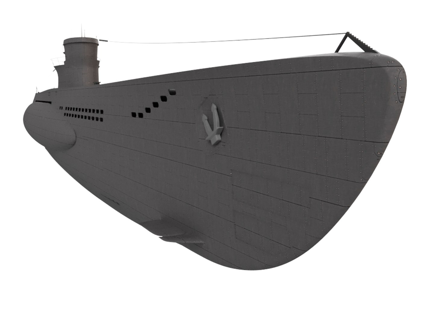 U-boat Boat 3D - TurboSquid 1618853