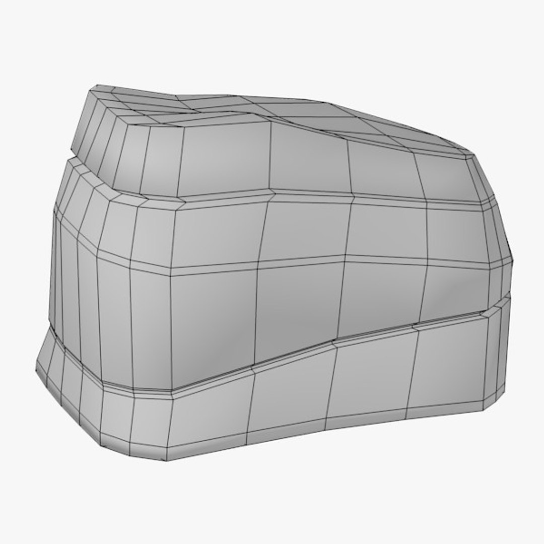 3ds Max Stone Rock