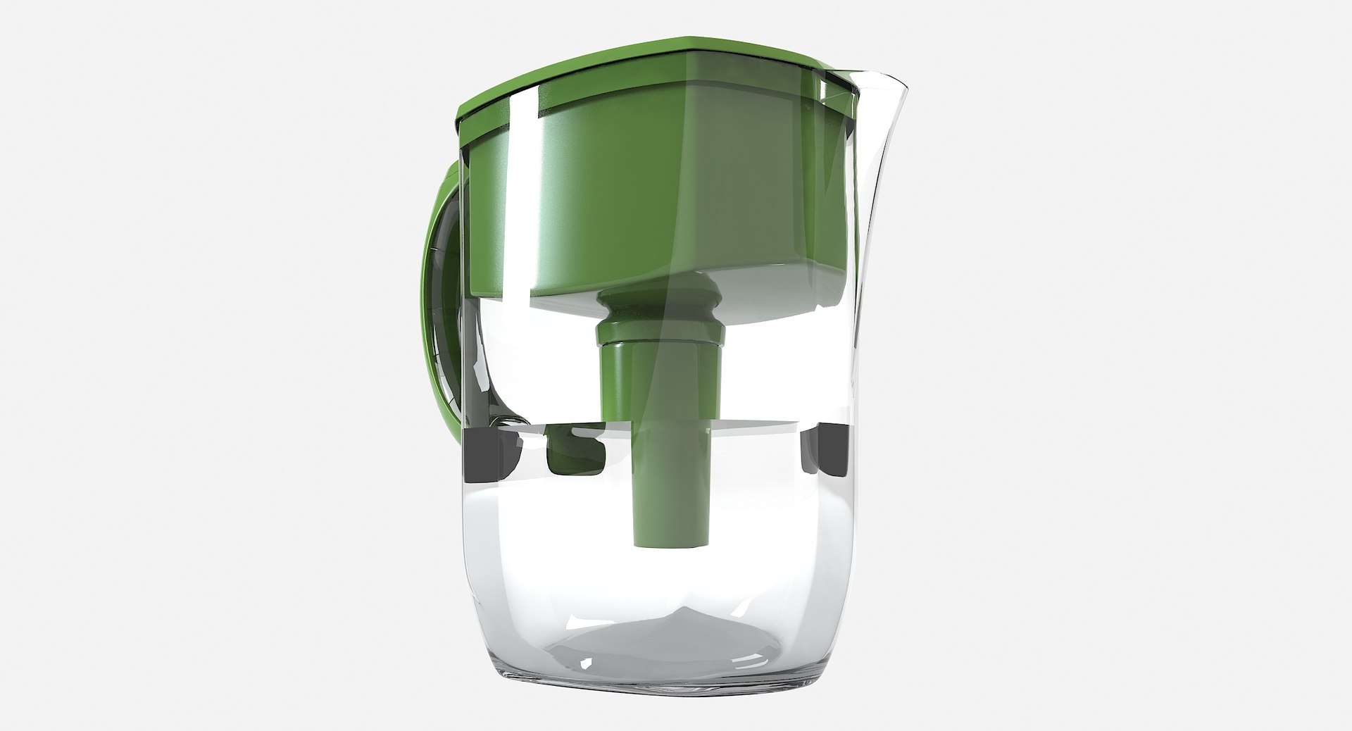 Jug Water Filter 3d Model