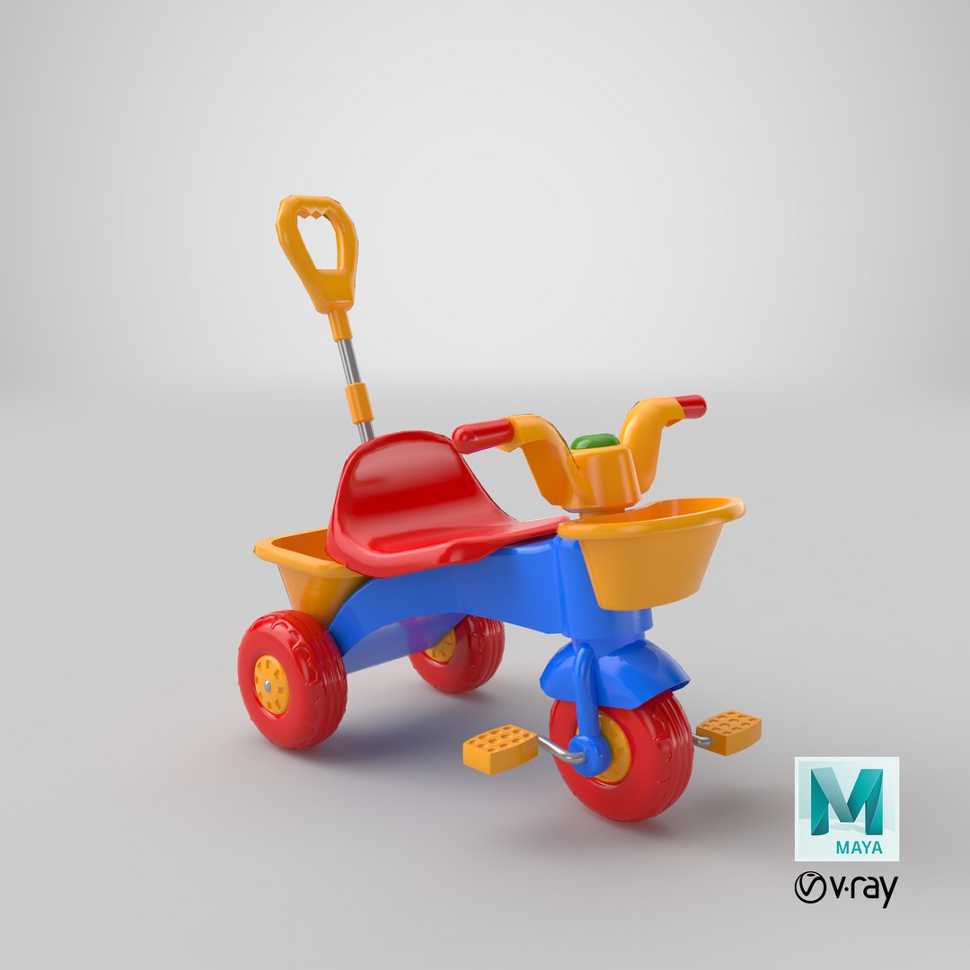 3d Tricycle Toy Model