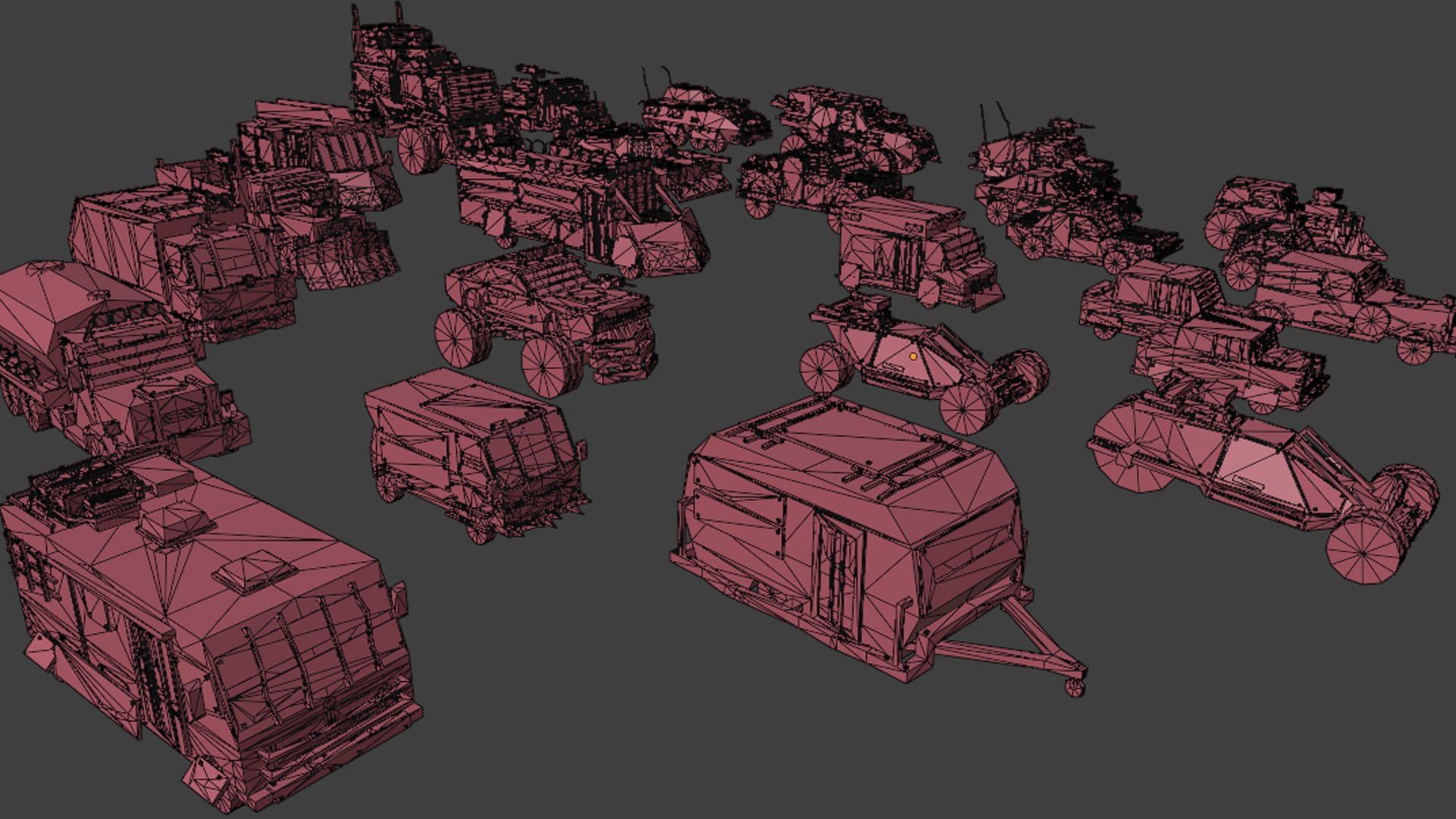 3D Model Apocalypse Cars Pack - 26 Unique 3D Models - TurboSquid 2317256