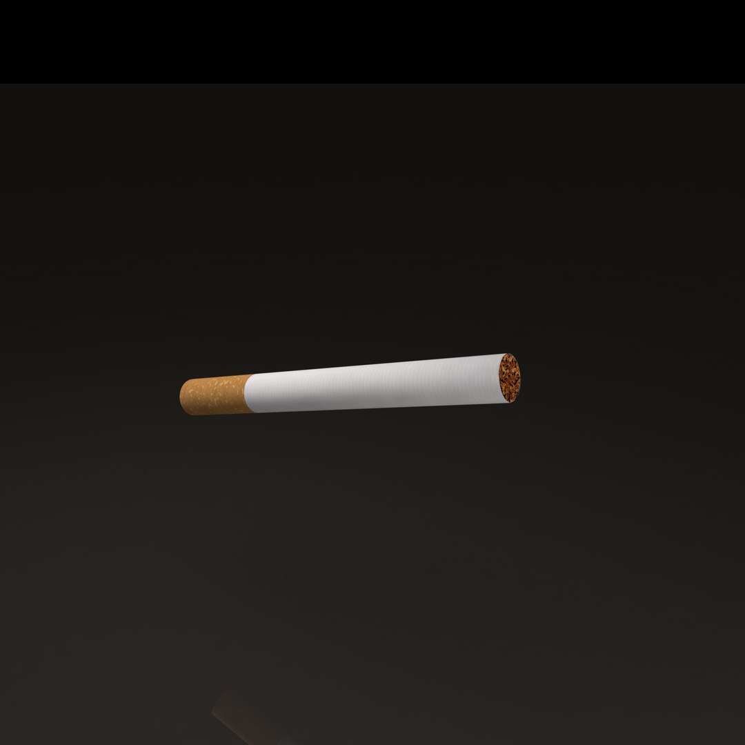 3D Cigar Cigarette Model - TurboSquid 1223099