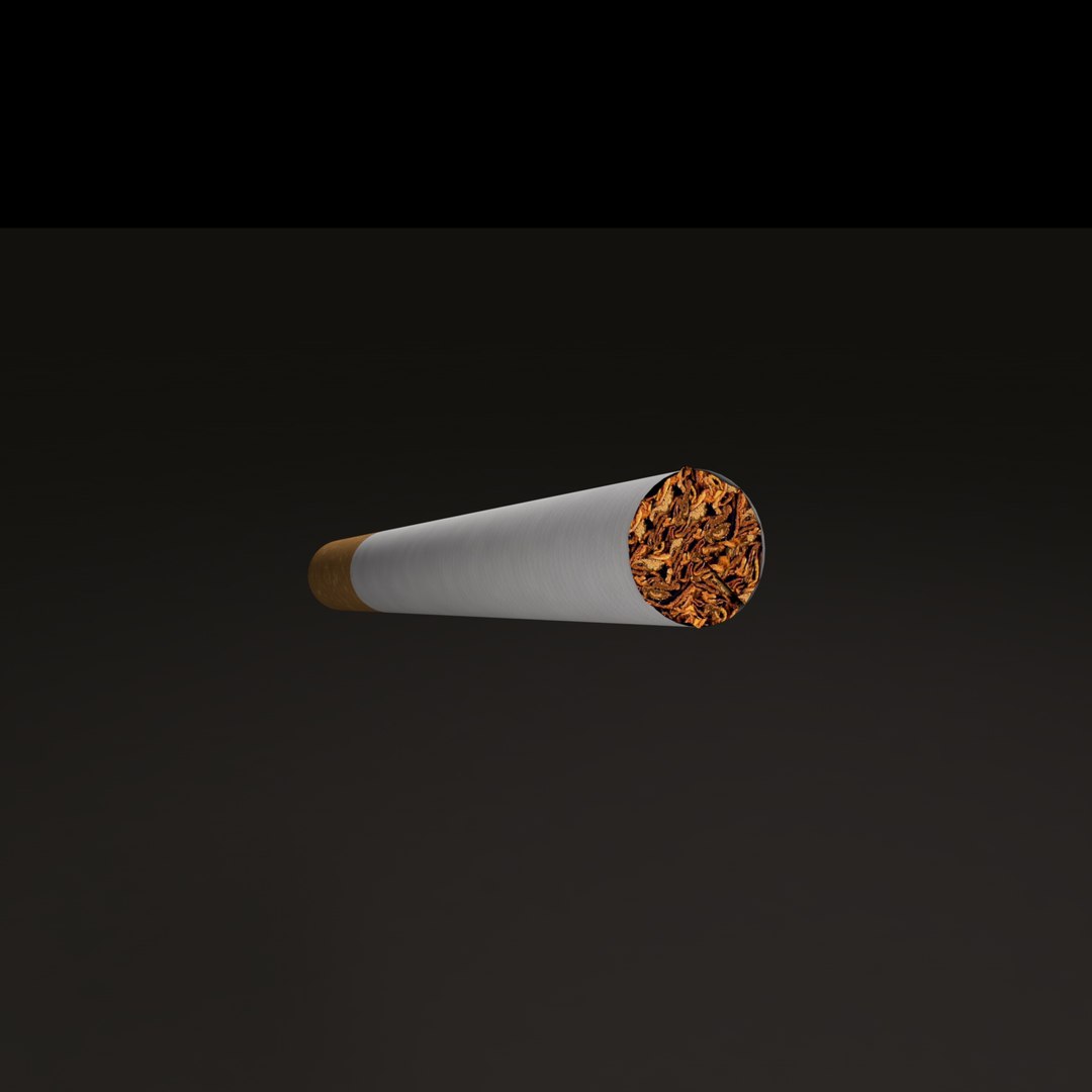 3D Cigar Cigarette Model - TurboSquid 1223099