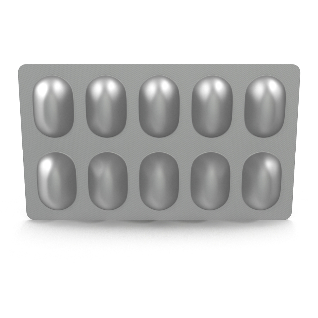 3D Pills Packs - TurboSquid 1383797