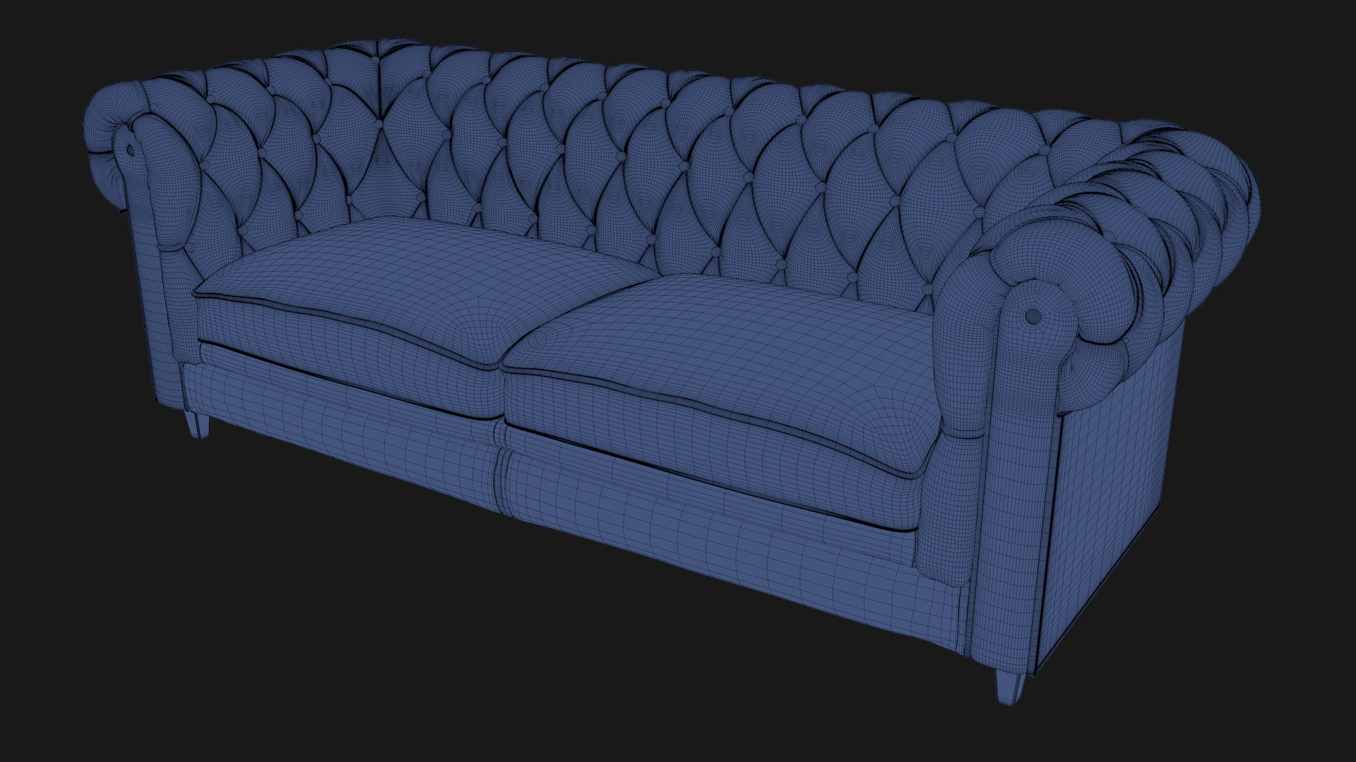 3D Realistic Sofa - TurboSquid 1539282