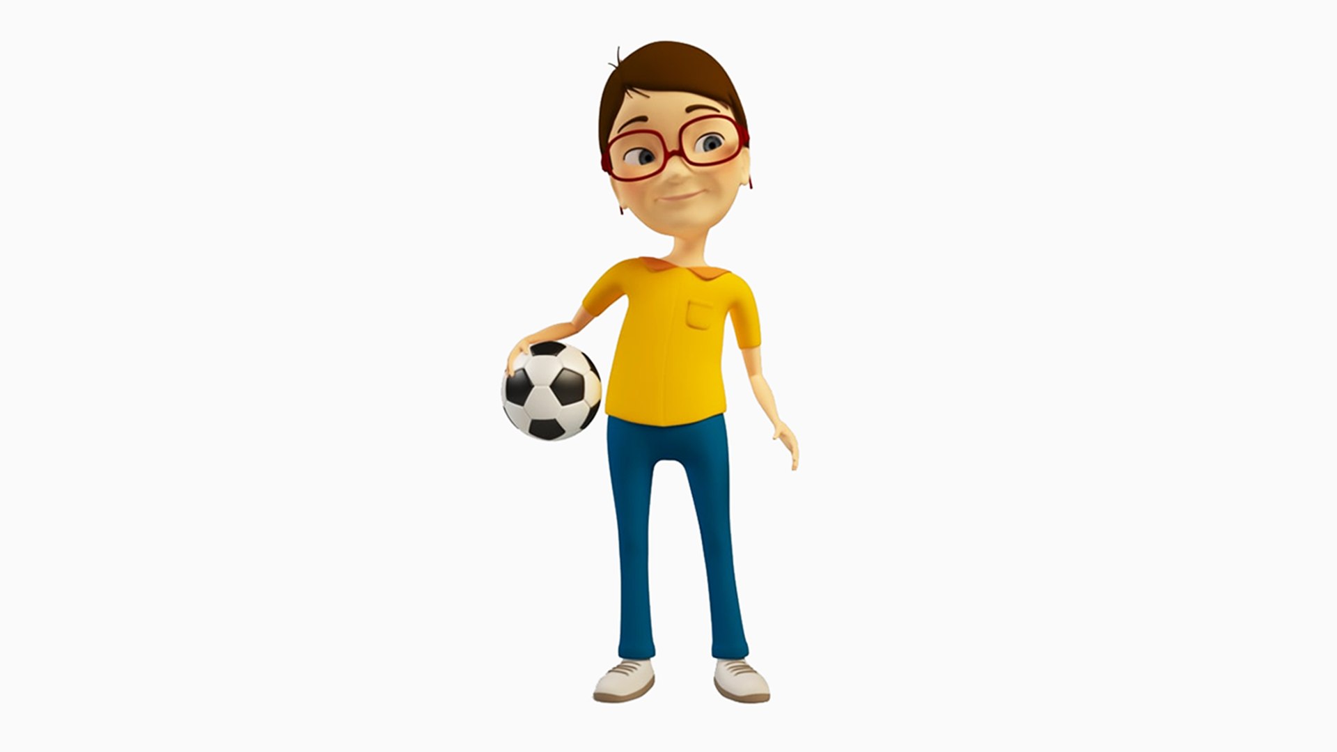 3D cartoon friends kids - - TurboSquid 1252049