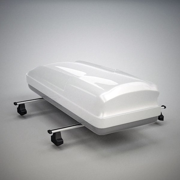 roof rack box 3d 3ds