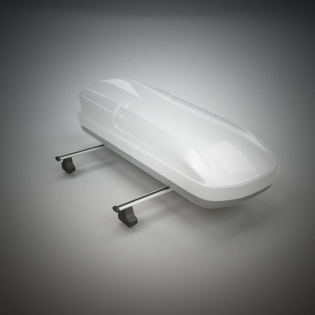 roof rack box 3d 3ds