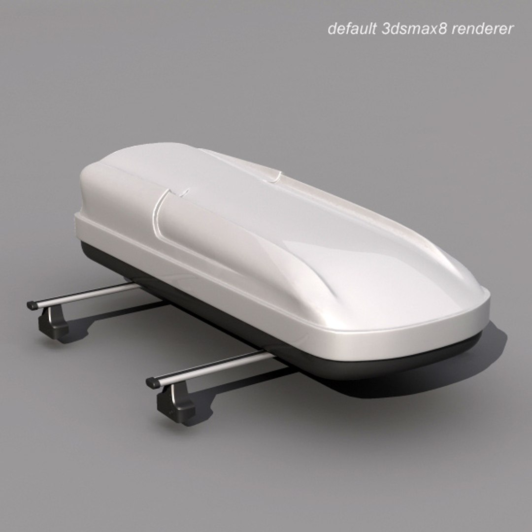 roof rack box 3d 3ds