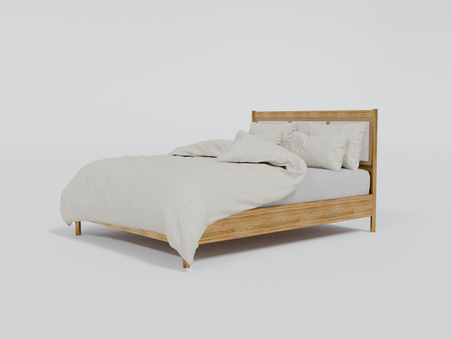 Cleo Bed 3D Model - TurboSquid 2232714