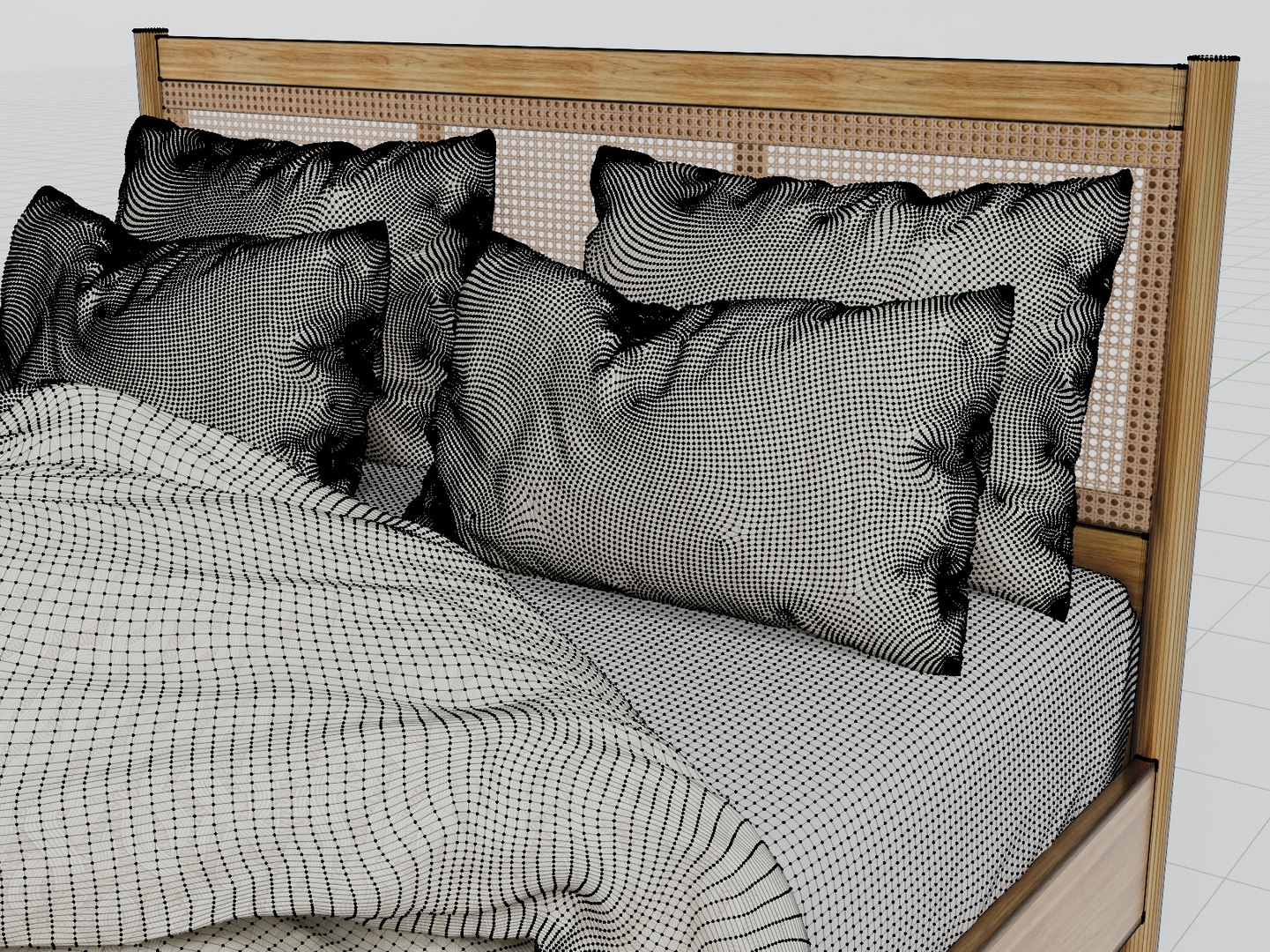 Cleo Bed 3D Model - TurboSquid 2232714