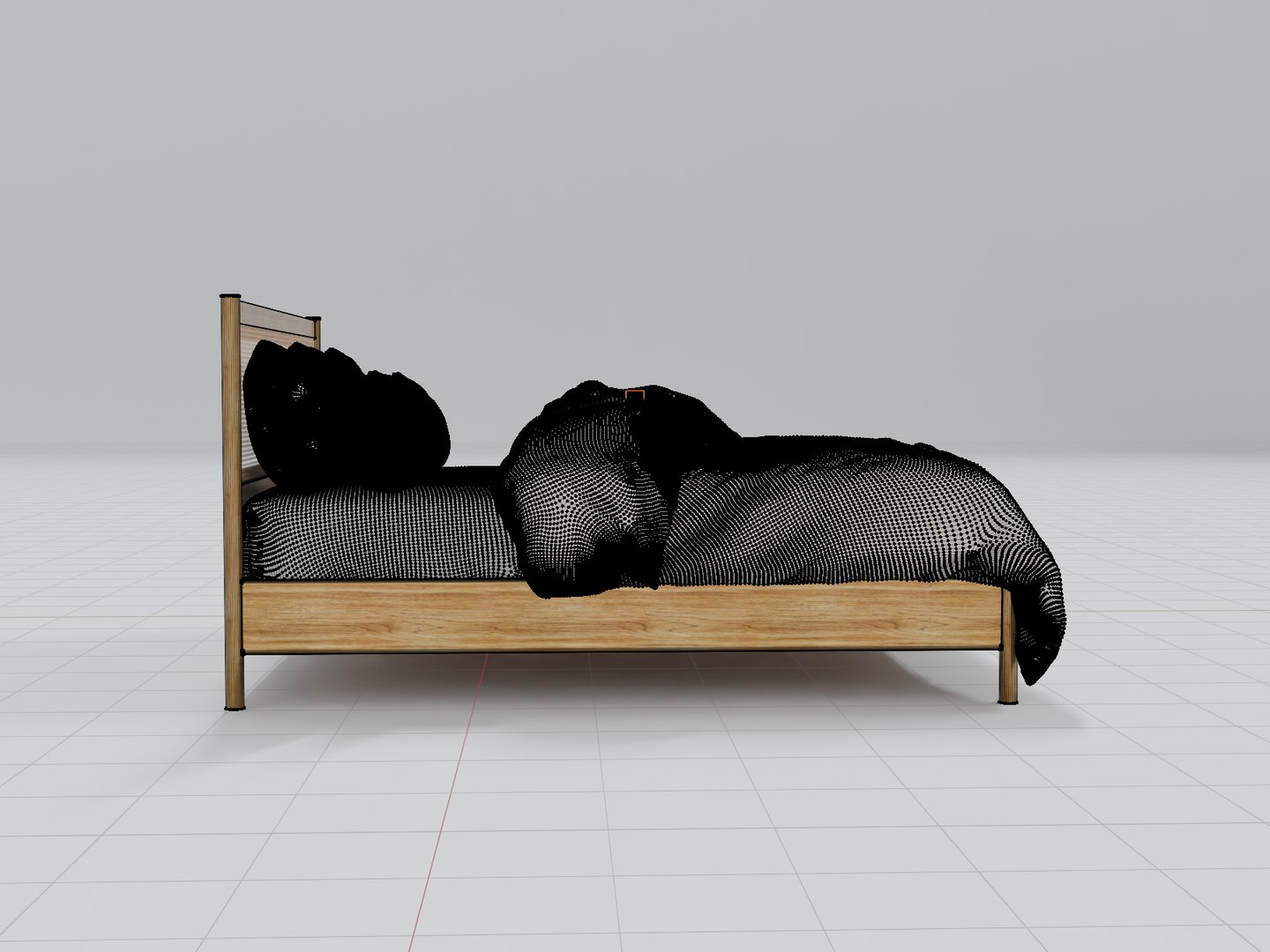 Cleo Bed 3D Model - TurboSquid 2232714
