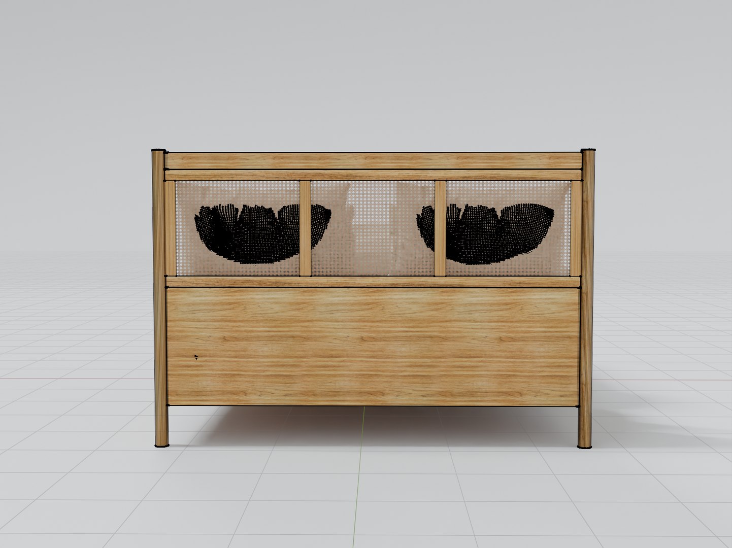 Cleo Bed 3D Model - TurboSquid 2232714