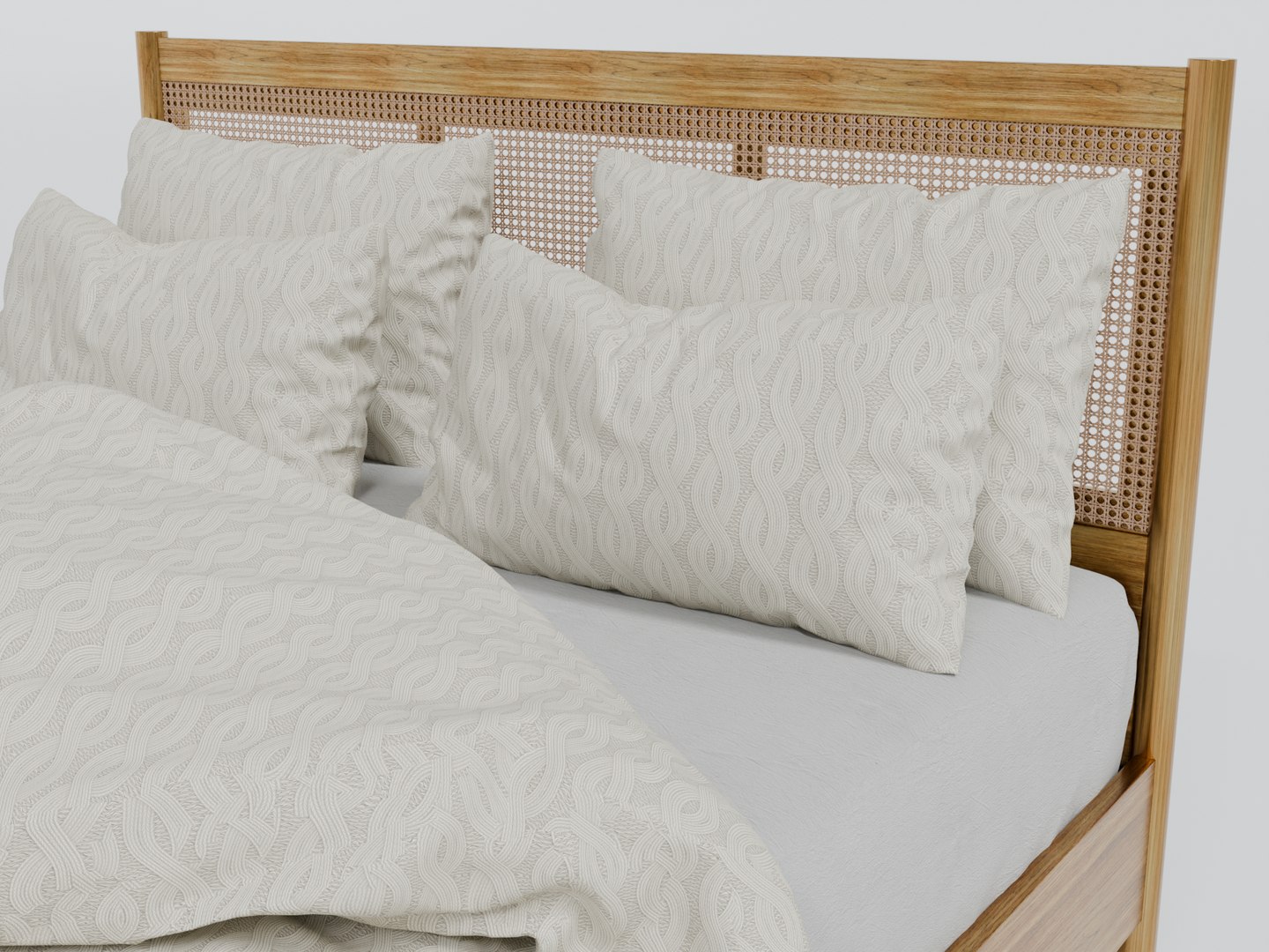 Cleo Bed 3D Model - TurboSquid 2232714