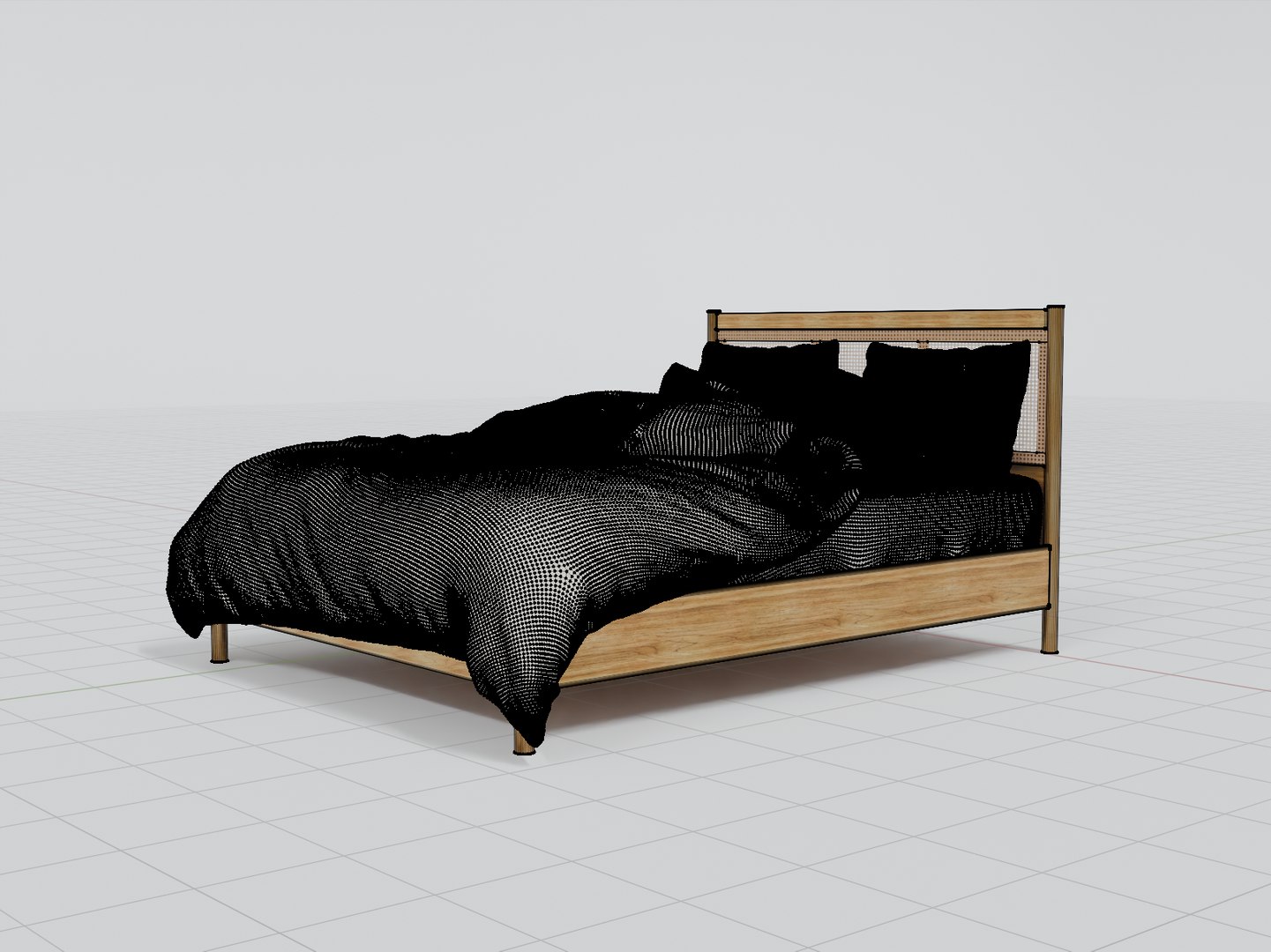Cleo Bed 3D Model - TurboSquid 2232714