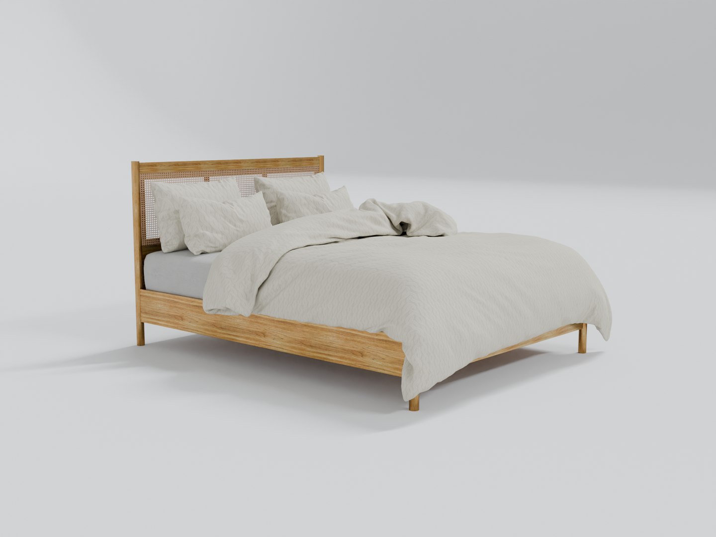 Cleo Bed 3D Model - TurboSquid 2232714