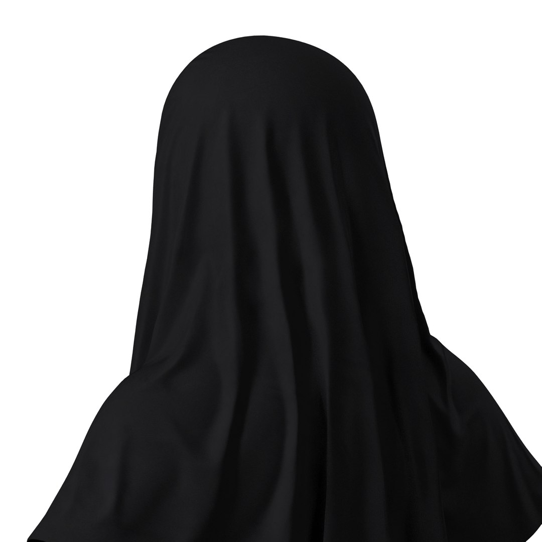 Muslim Islamic Women Burqa 3d 3ds