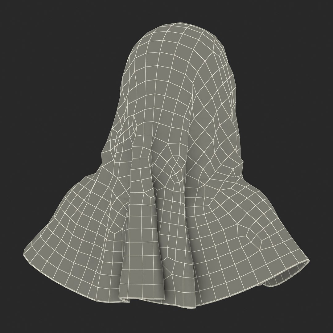muslim islamic women burqa 3d 3ds
