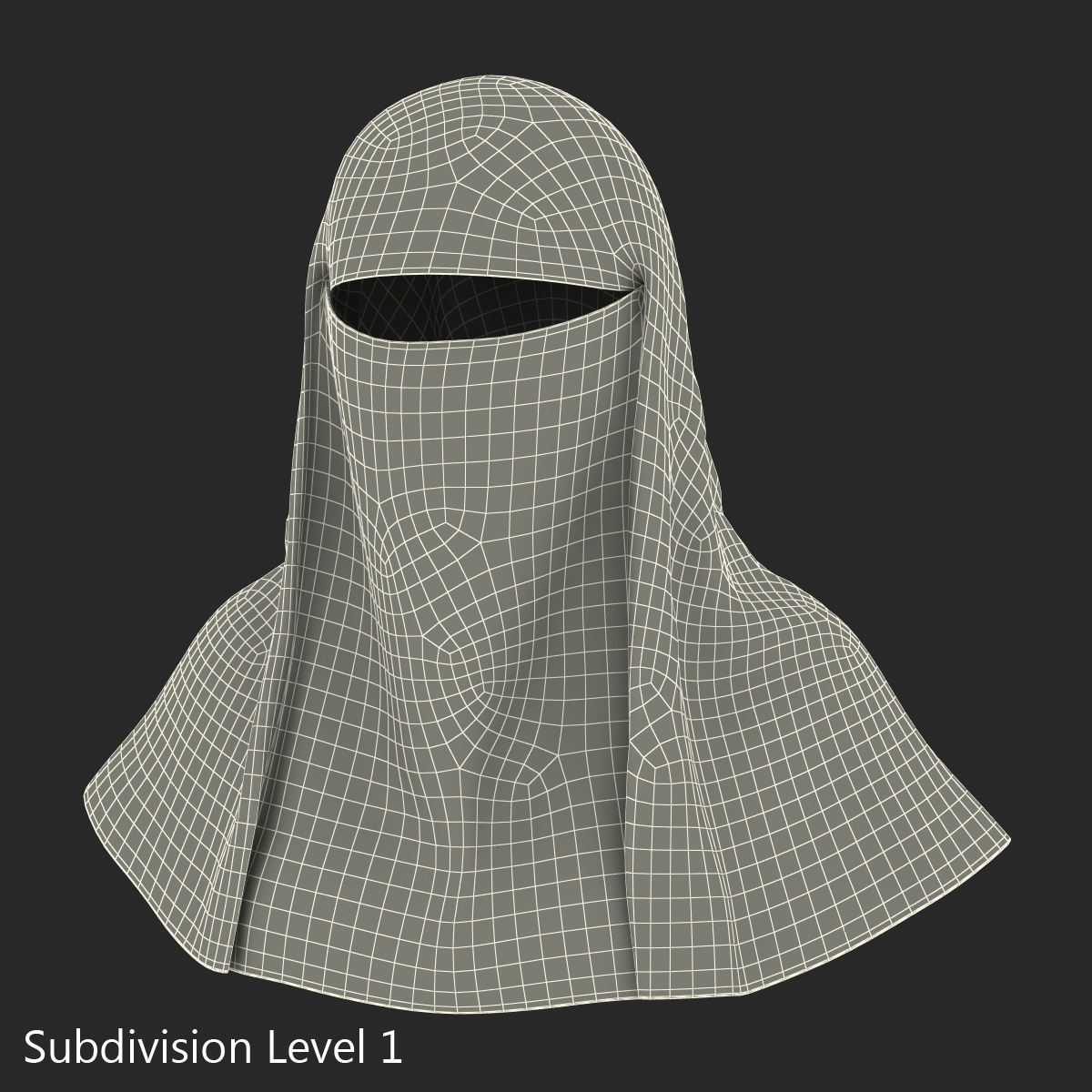 muslim islamic women burqa 3d 3ds