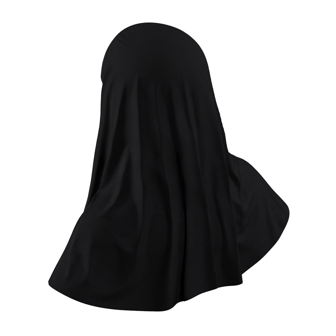 Muslim Islamic Women Burqa 3d 3ds