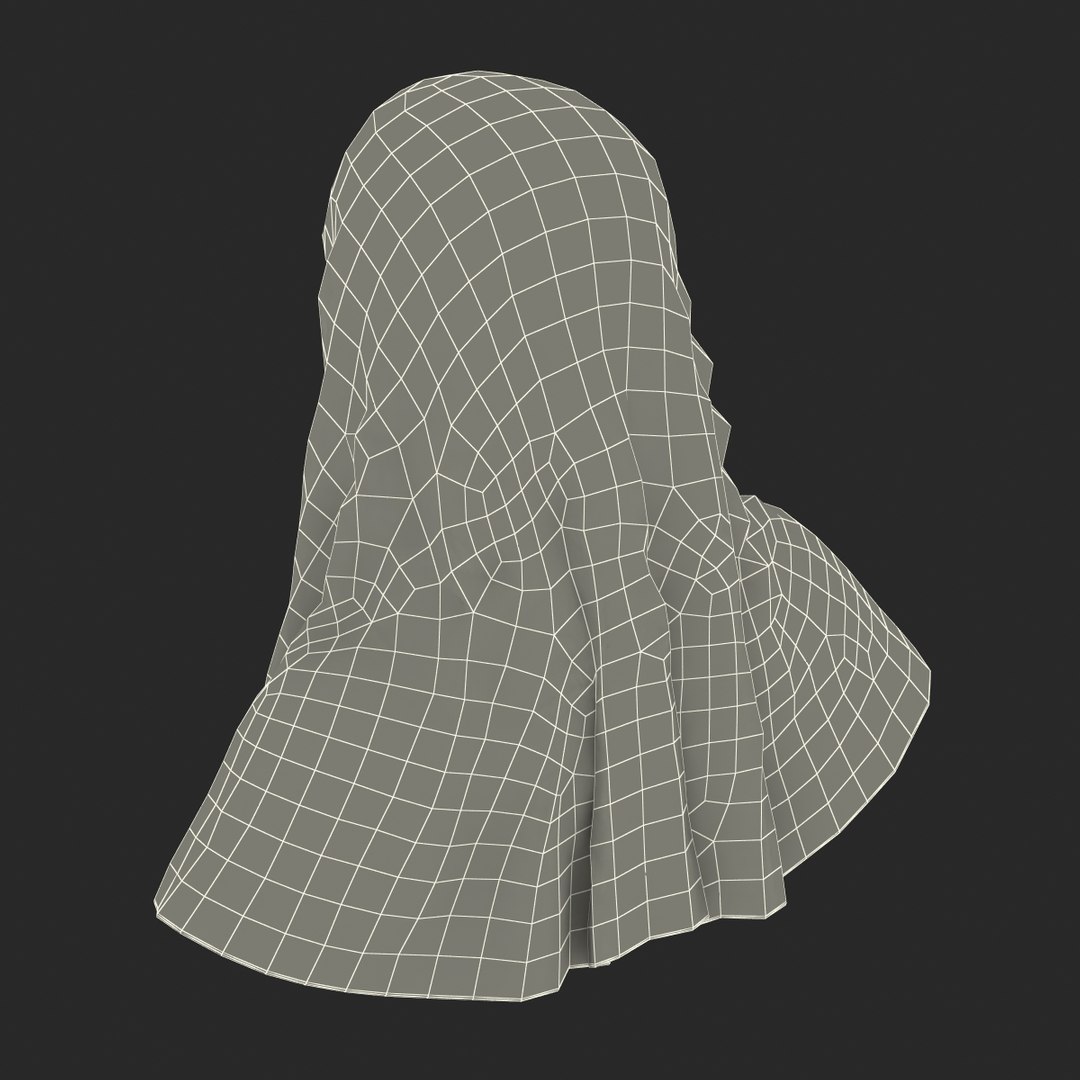 muslim islamic women burqa 3d 3ds