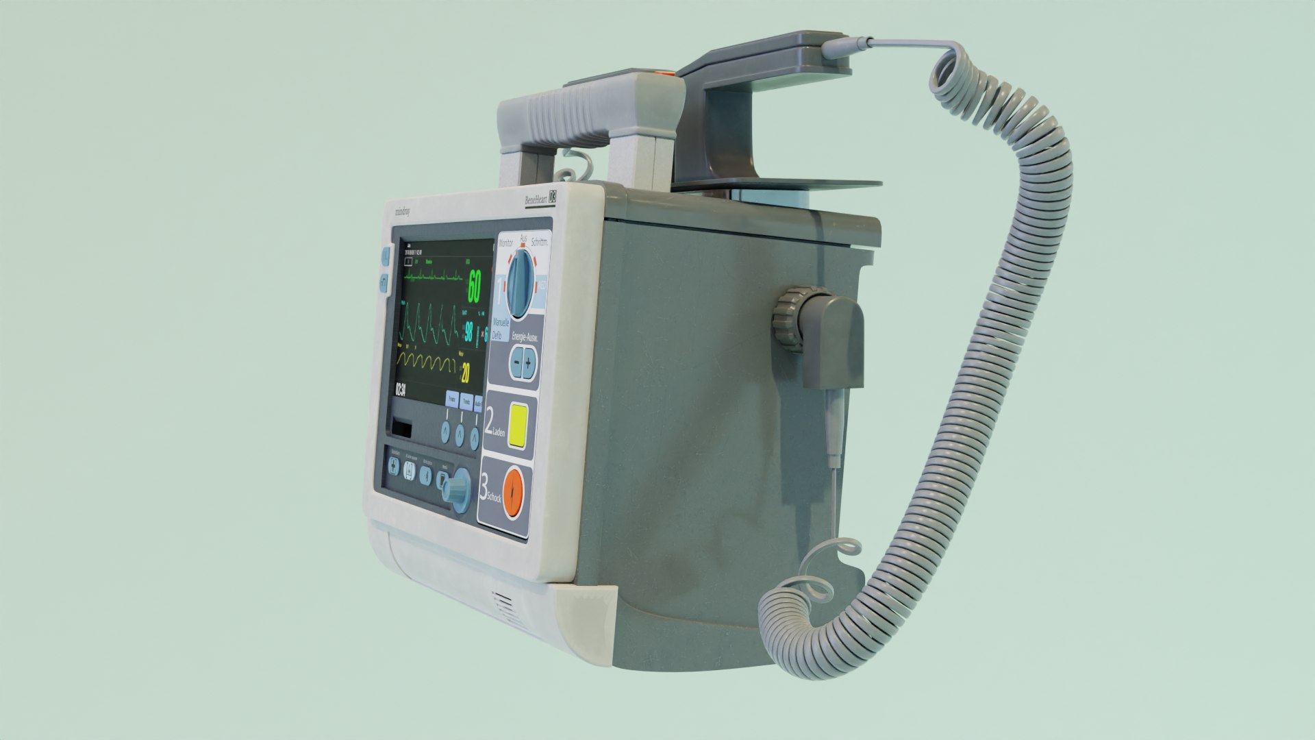 3D Defibrillator - TurboSquid 2261770