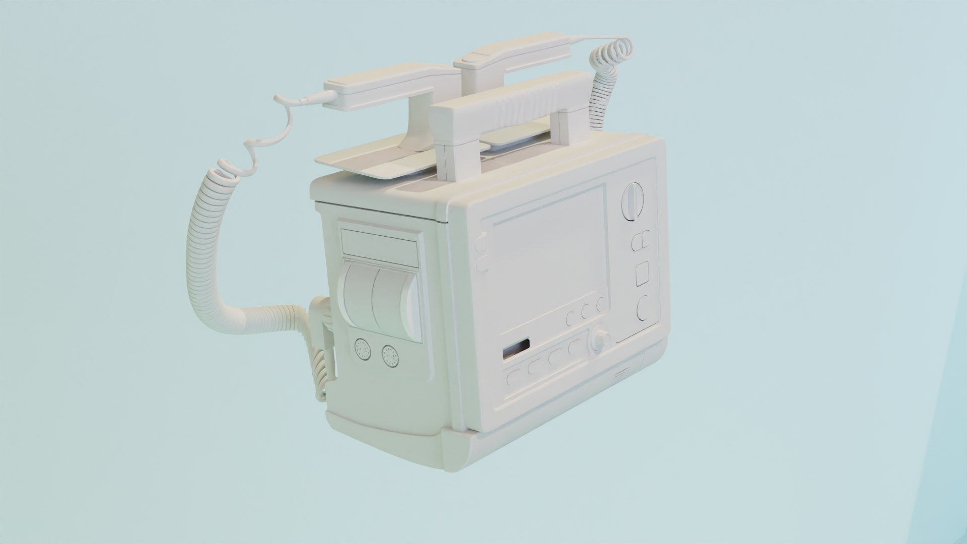 3D Defibrillator - TurboSquid 2261770